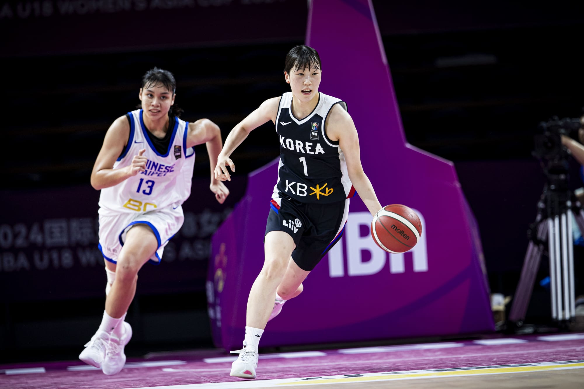 Korea wallop Chinese Taipei, gain share of Group A lead - FIBA U18 Women's Asia Cup 2024 | FIBA ...