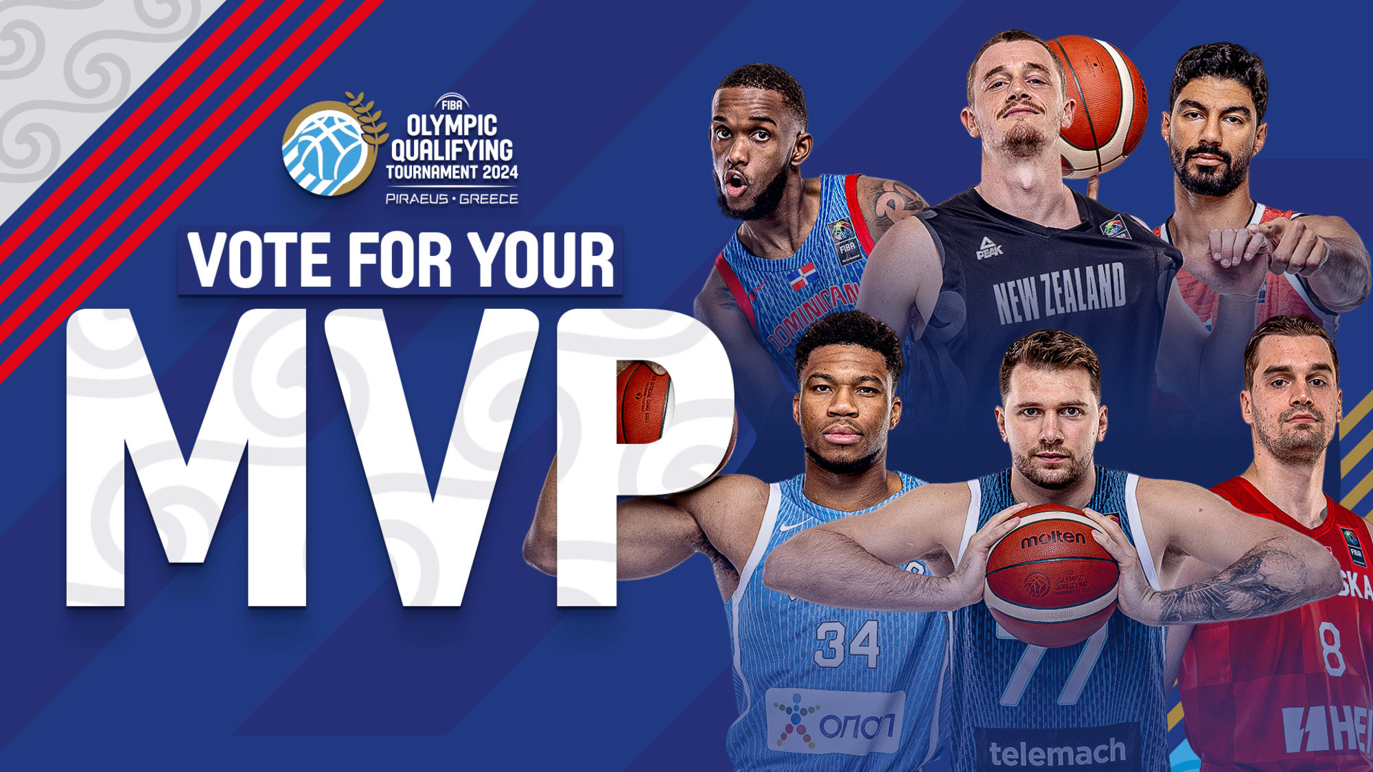 FAN VOTE: Who is the TISSOT MVP in OQT 2024 Greece? - FIBA Olympic Qualifying Tournament 2024 ...