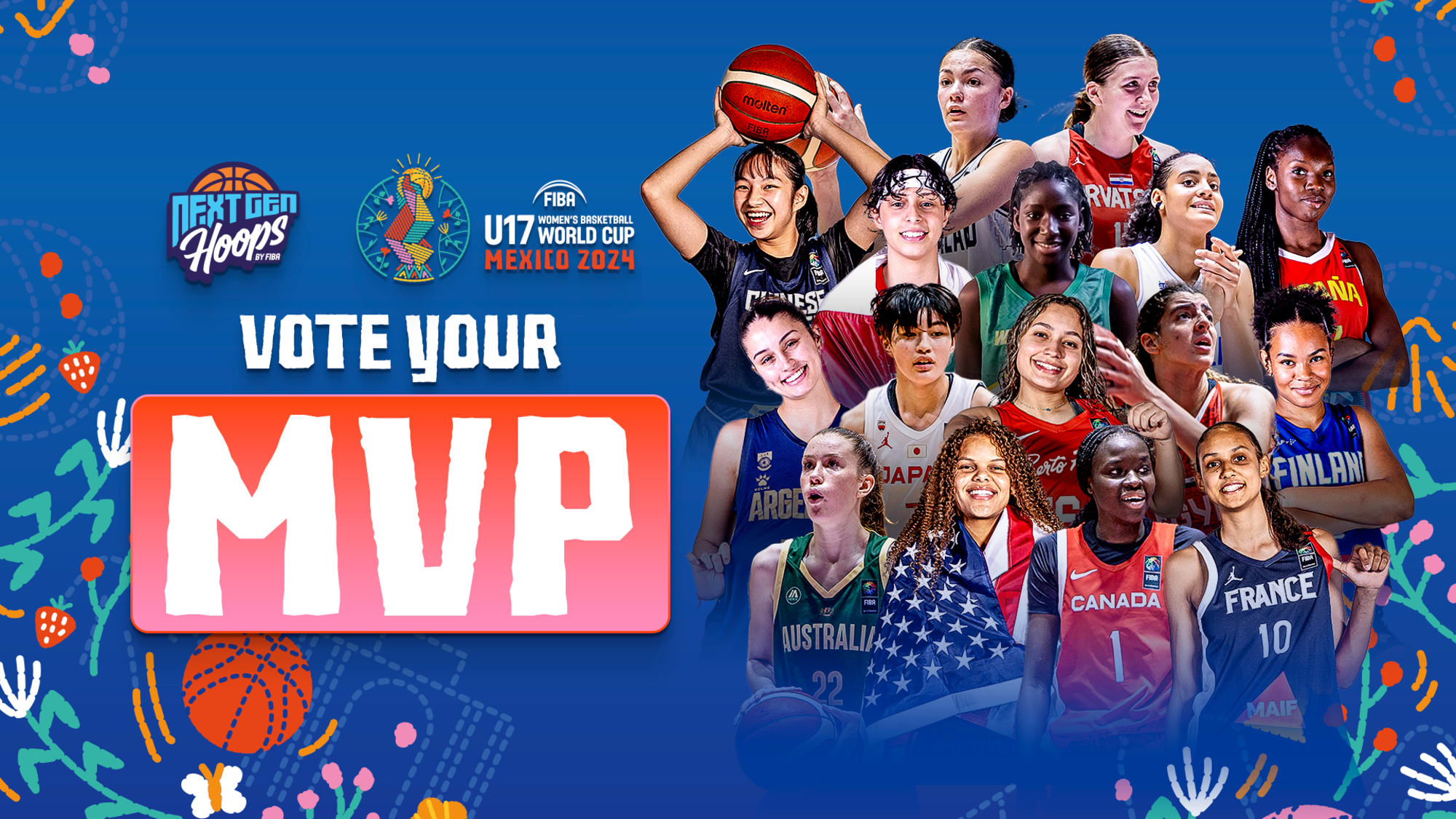 FAN VOTE: Who has been the TISSOT MVP in the U17 Women's World Cup 2024? - FIBA U17 Women's ...