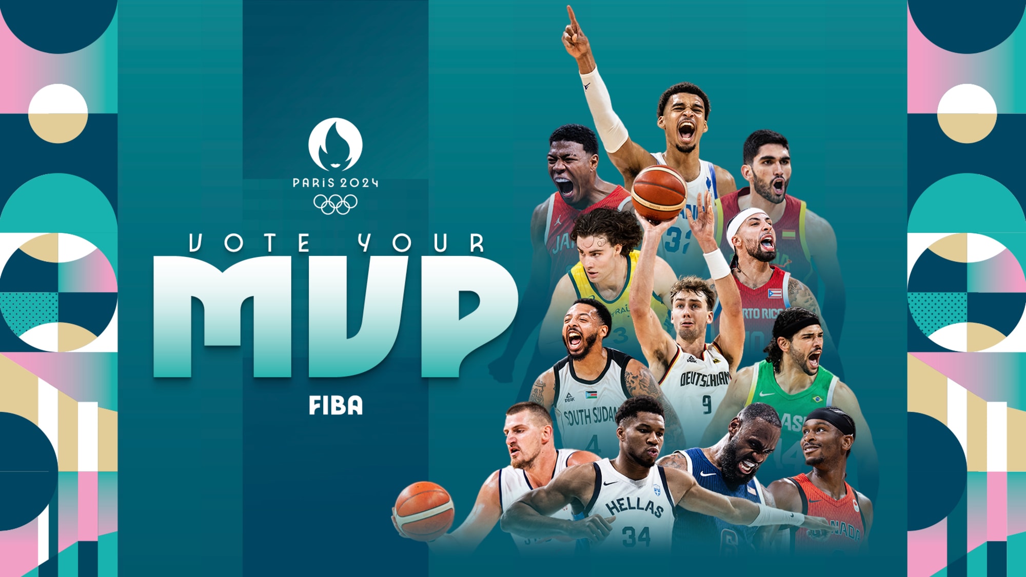 FAN VOTE: Who is the MVP? - Men's Olympic Basketball Tournament Paris 2024 | FIBA Basketball