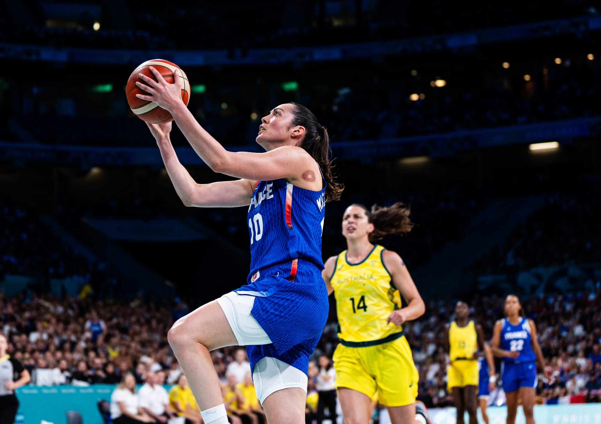 French captain Sarah Michel Boury calls time after 145 games - Women's Olympic Basketball ...