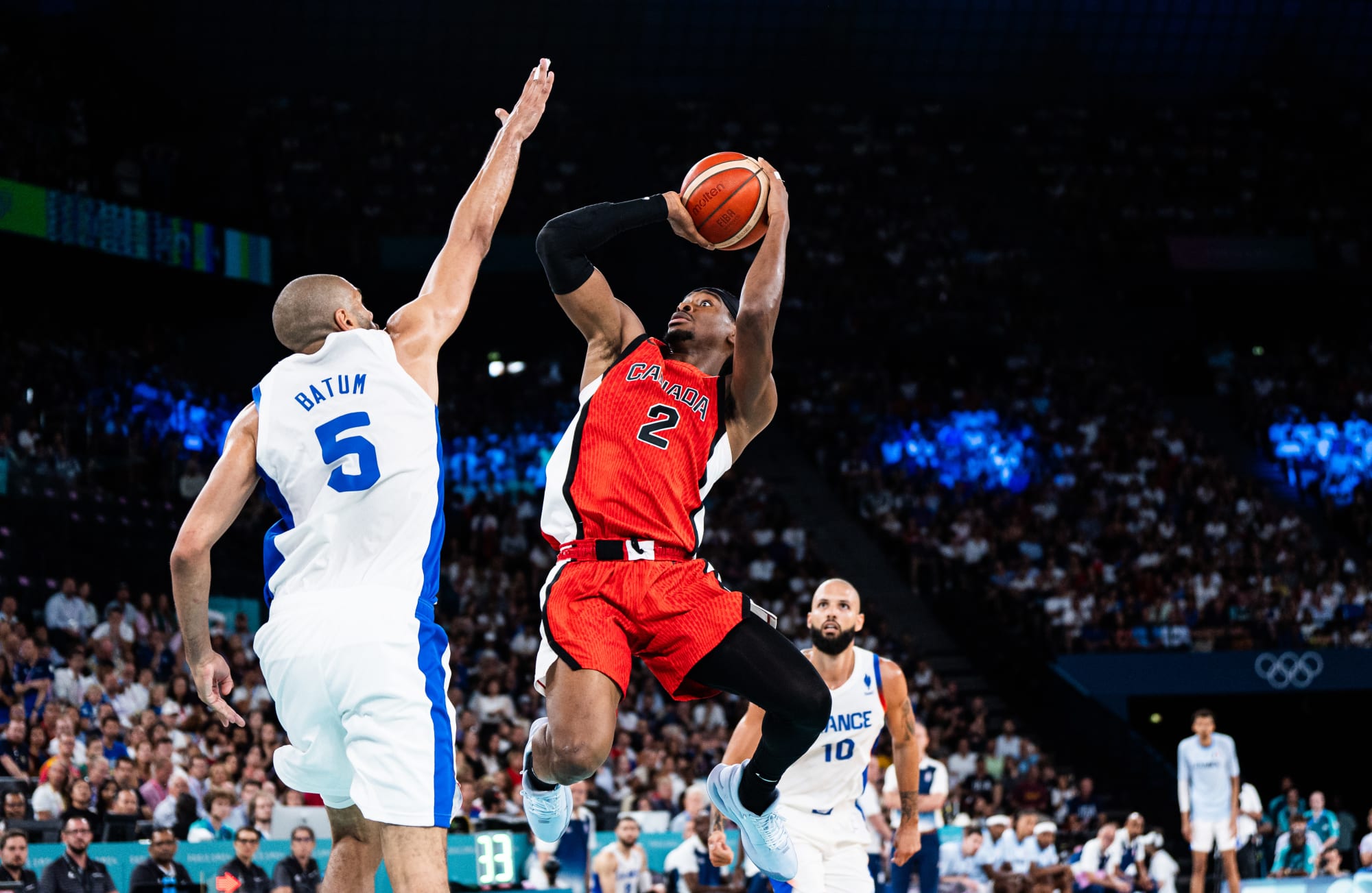 Batum swats his way into tie for 5th in blocks - Men's Olympic Basketball Tournament Paris 2024 ...