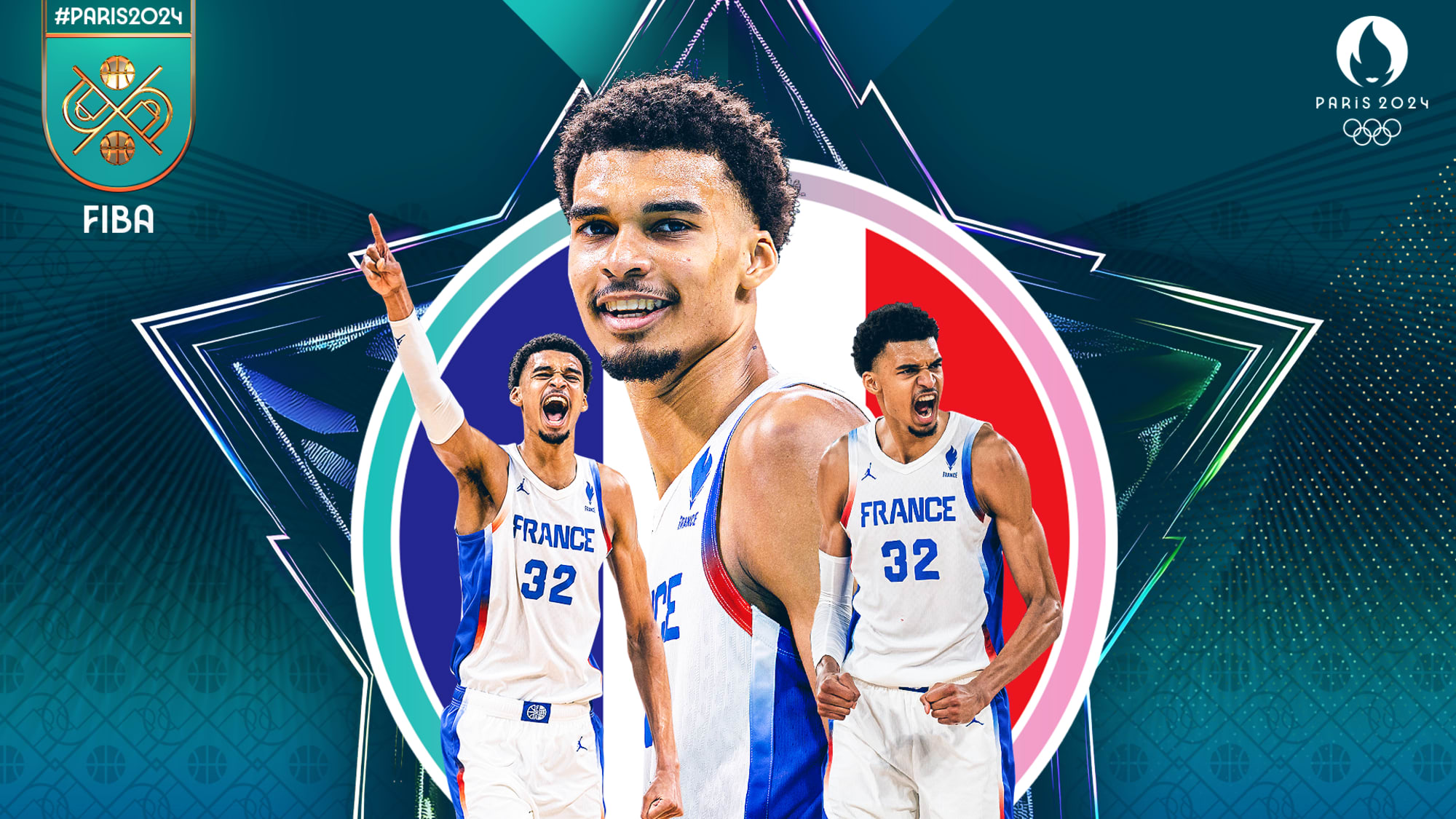 Victor Wembanyama is the Paris 2024 Rising Star - Men's Olympic Basketball Tournament Paris 2024 ...