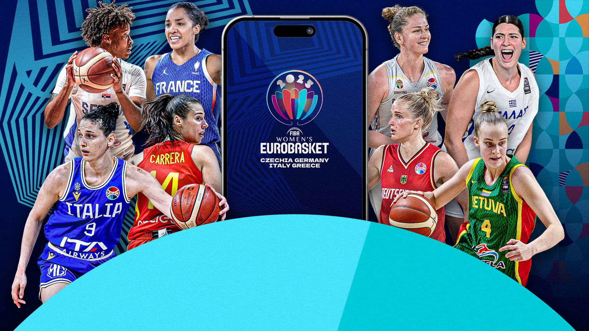 FIBA Women's EuroBasket 2025 app launched - FIBA Women's EuroBasket 2025 | FIBA Basketball