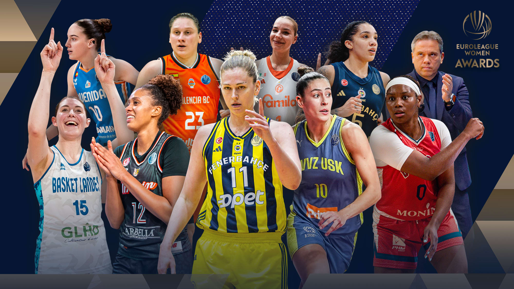 First fan voting returns announced for EuroLeague Women Awards - EuroLeague Women 2024-25 | FIBA ...