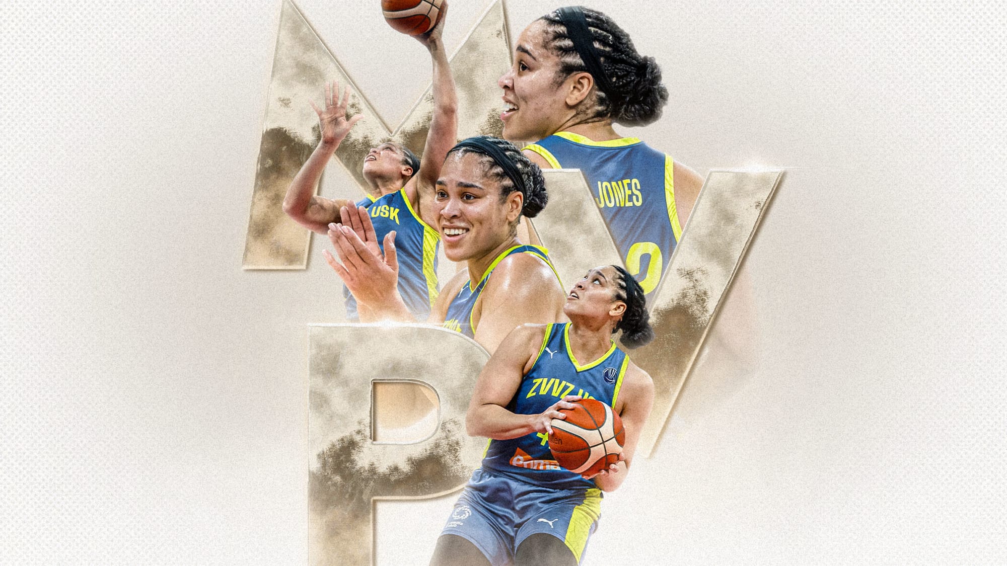 Jones named Final Six MVP, presented by Azulmarino | FIBA Basketball