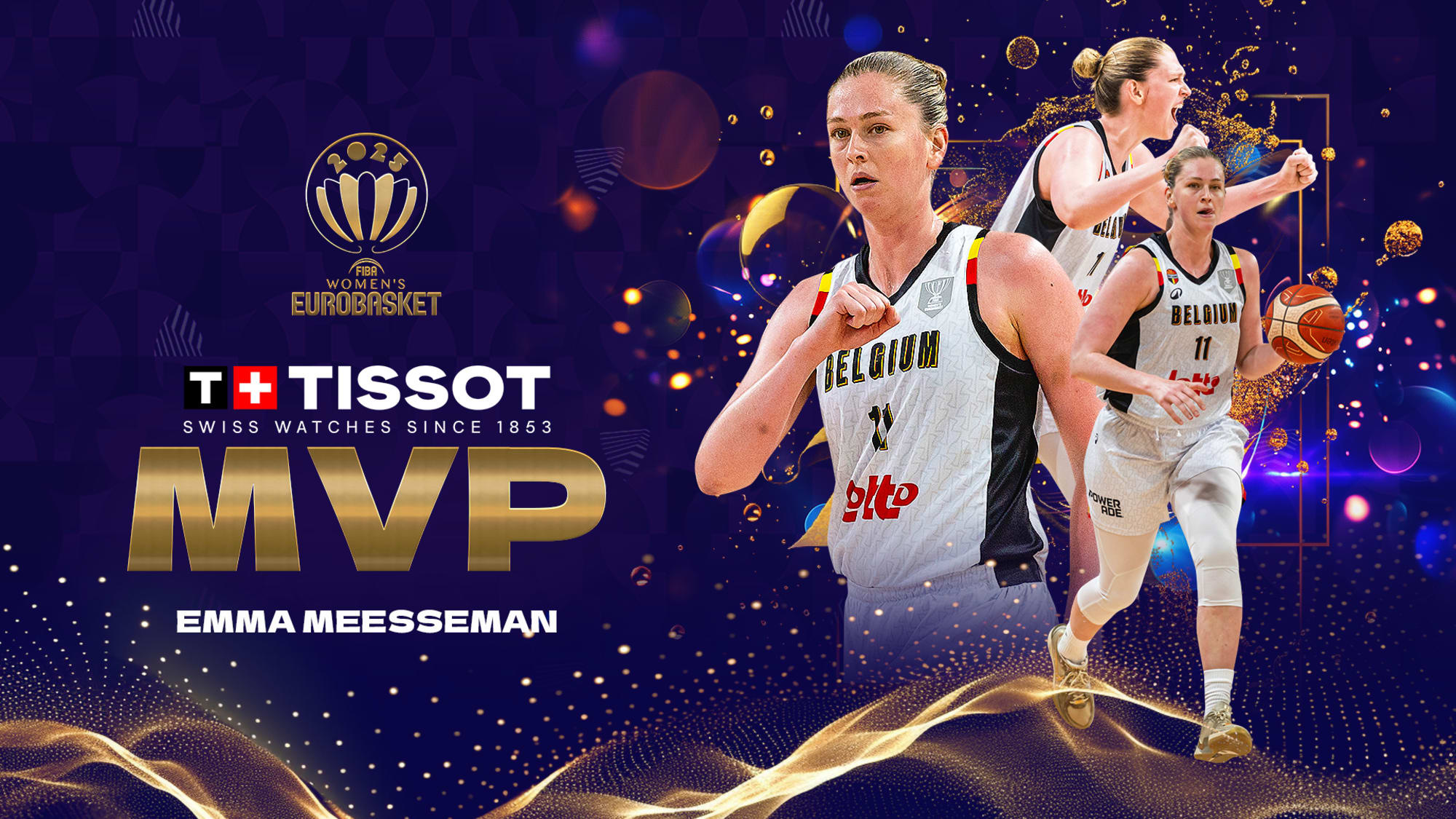 Meesseman becomes first-ever double TISSOT MVP - FIBA Women's EuroBasket 2025 | FIBA Basketball