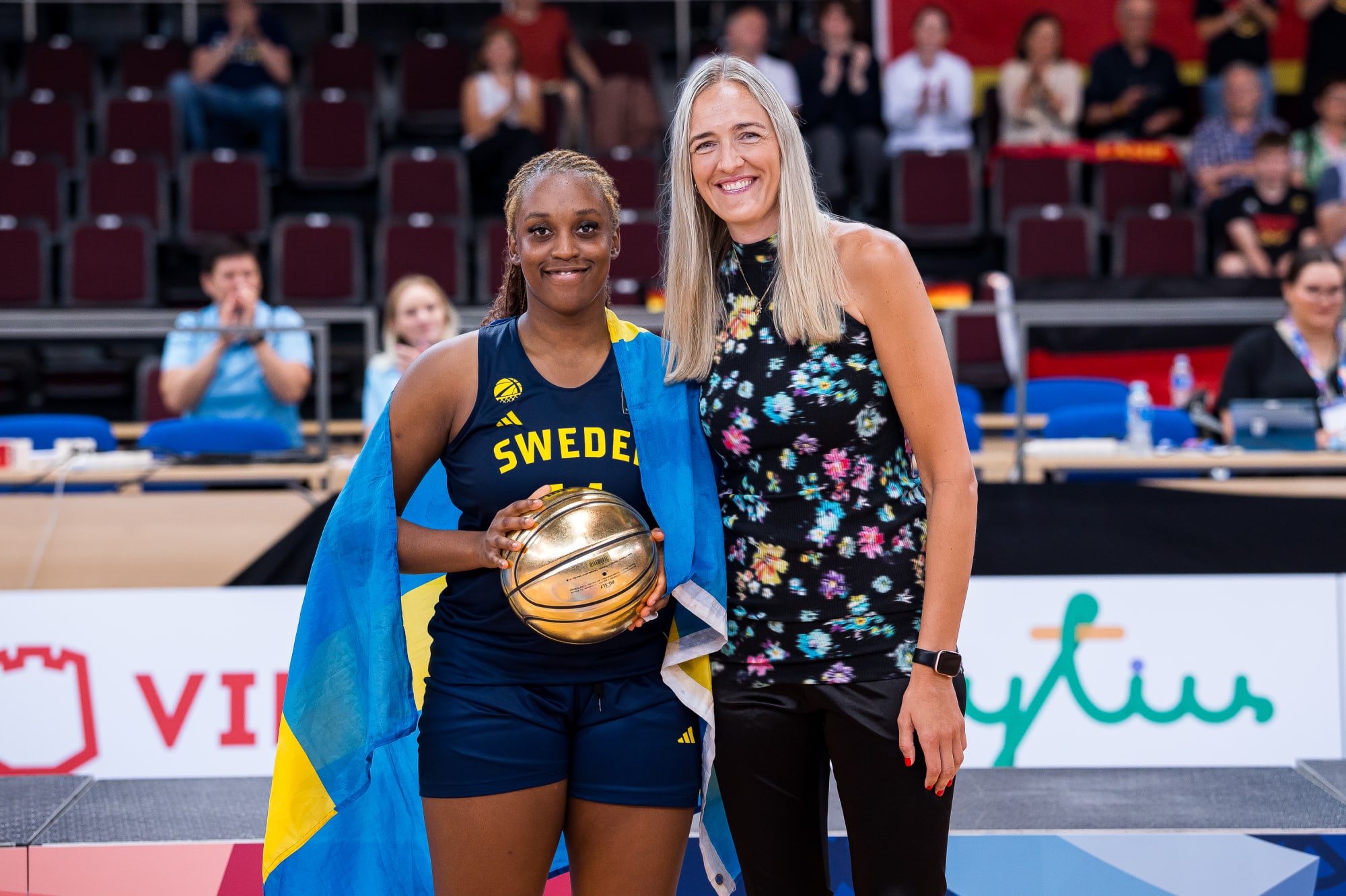 Sweden's Kalenga takes home MVP honors, headlines All-Star Five - FIBA U18 Women's EuroBasket ...