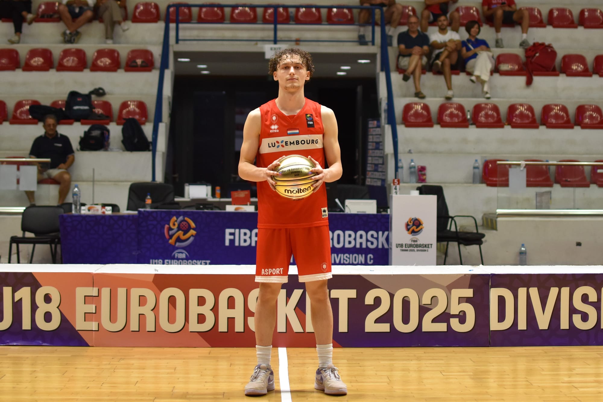 Luxembourg's Bugeja named MVP, tops All-Star Five - FIBA U18 EuroBasket 2025, Division C | FIBA ...