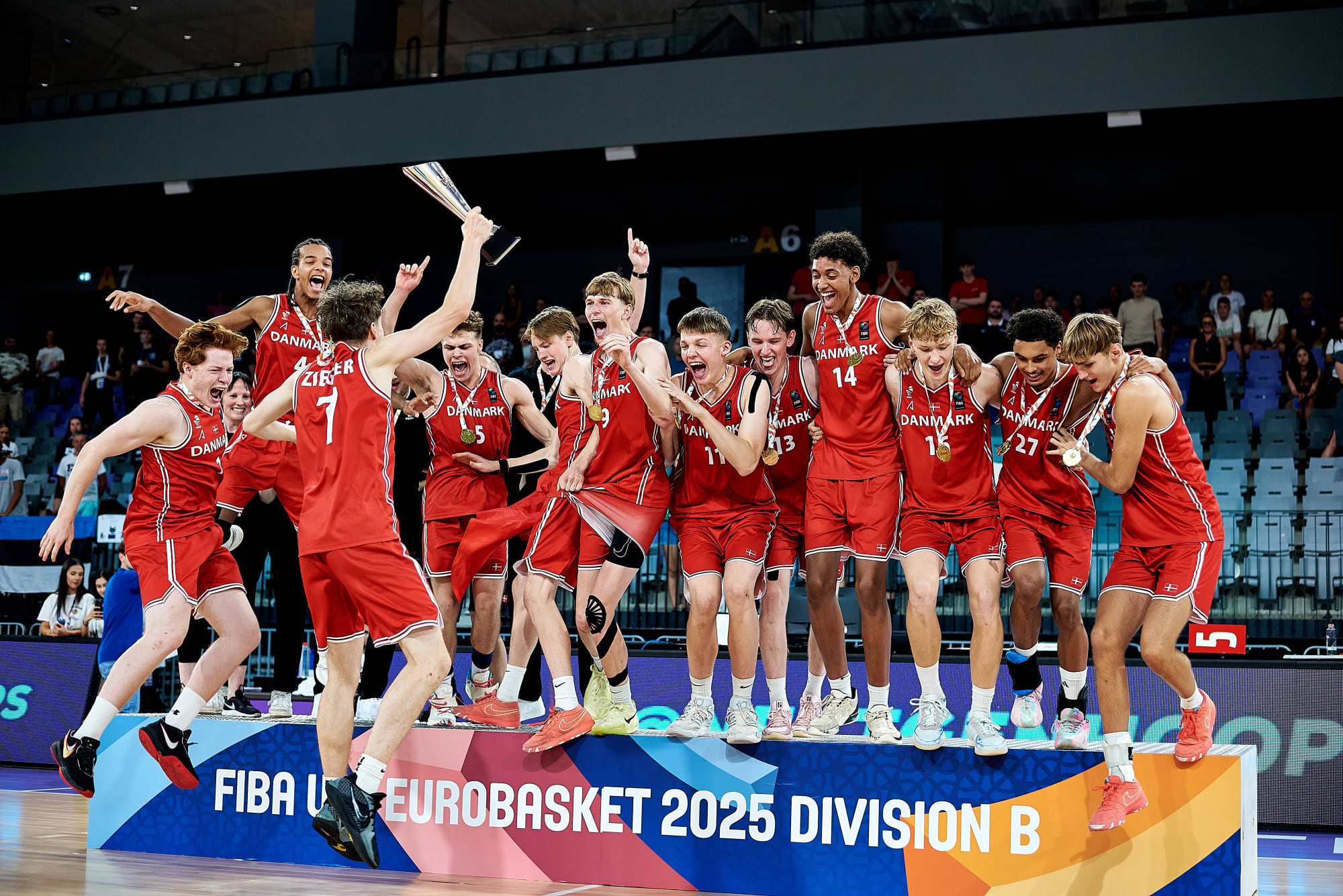 Denmark take Division B title; Slovakia earn promotion - FIBA U18 EuroBasket 2025, Division B ...