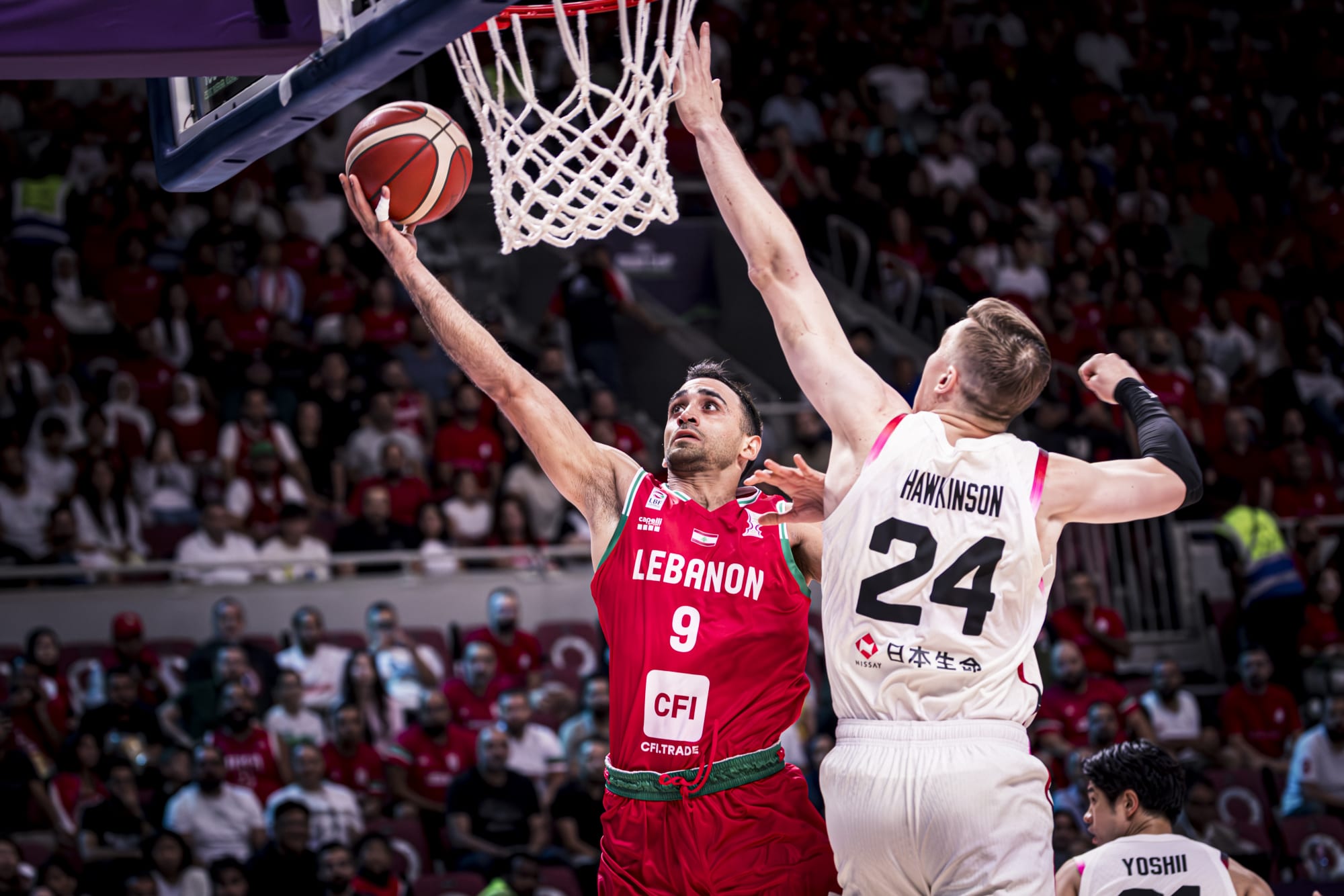 Broken nose and all, Sergio El Darwich sparks Lebanon back to life - FIBA Asia Cup | FIBA Basketball