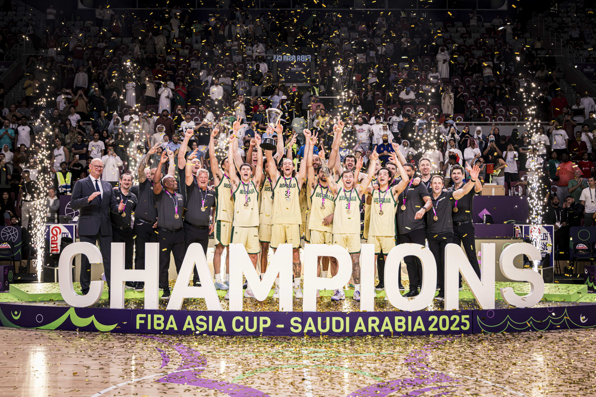 Australia complete FIBA Asia Cup 'three-peat' - FIBA Asia Cup | FIBA Basketball