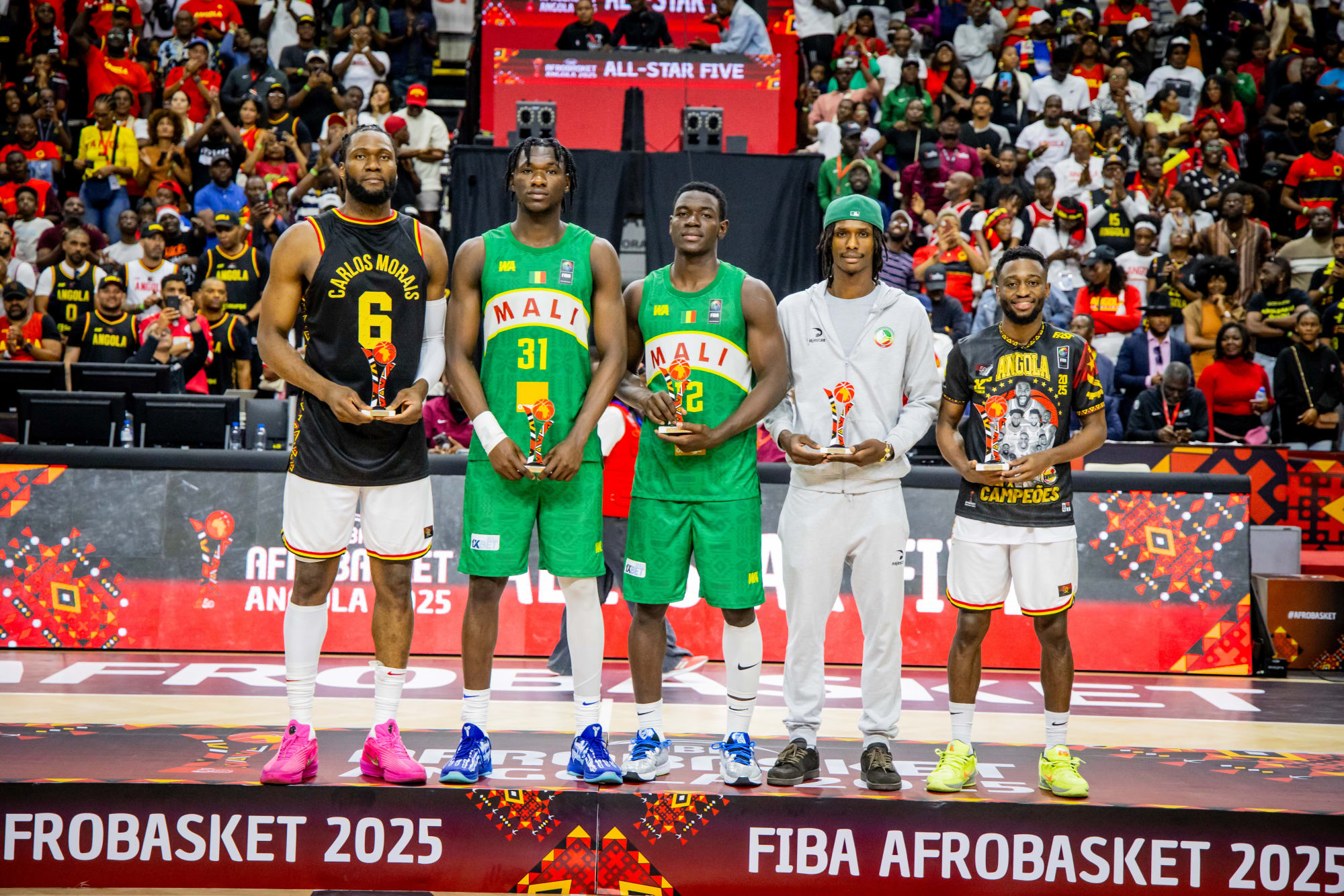 MVP Dundao headlines 2025 AfroBasket All-Tournament Team | FIBA Basketball