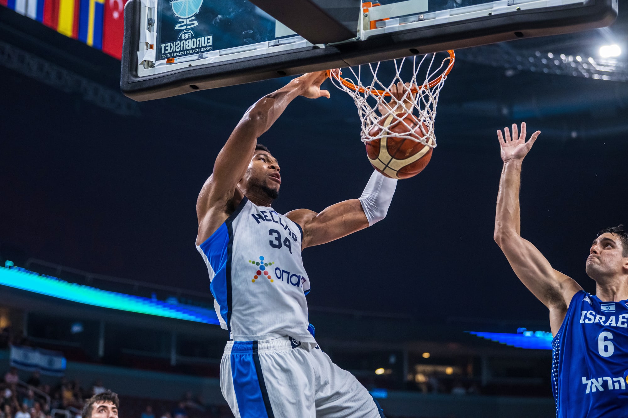 Giannis counts to 37, Greece soar to Quarter-Finals - FIBA EuroBasket 2025 | FIBA Basketball