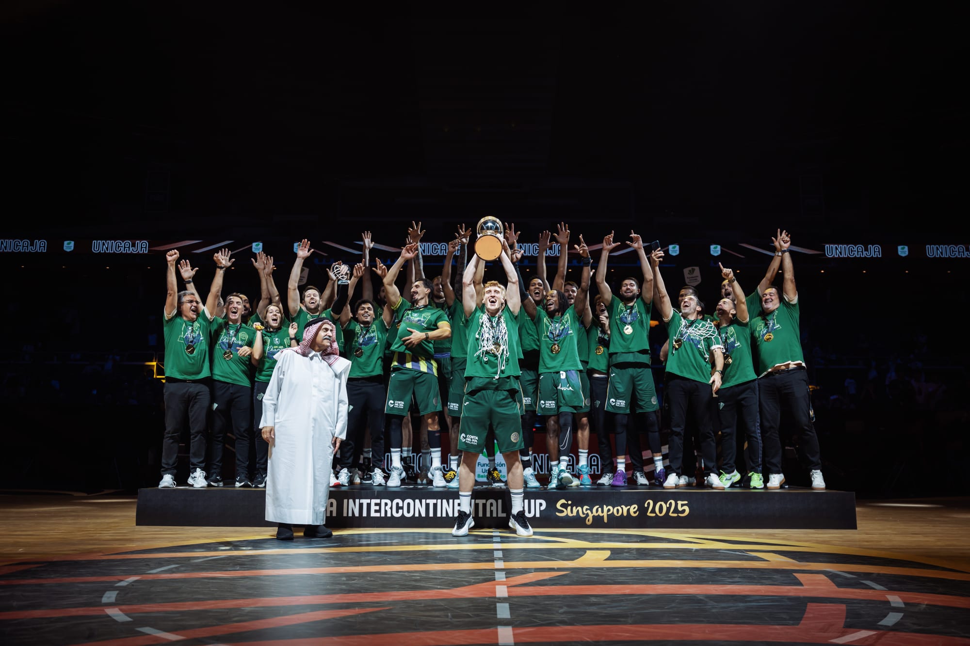 Back-to-back: Unicaja win consecutive titles in Singapore - 2025 FIBA Intercontinental Cup ...