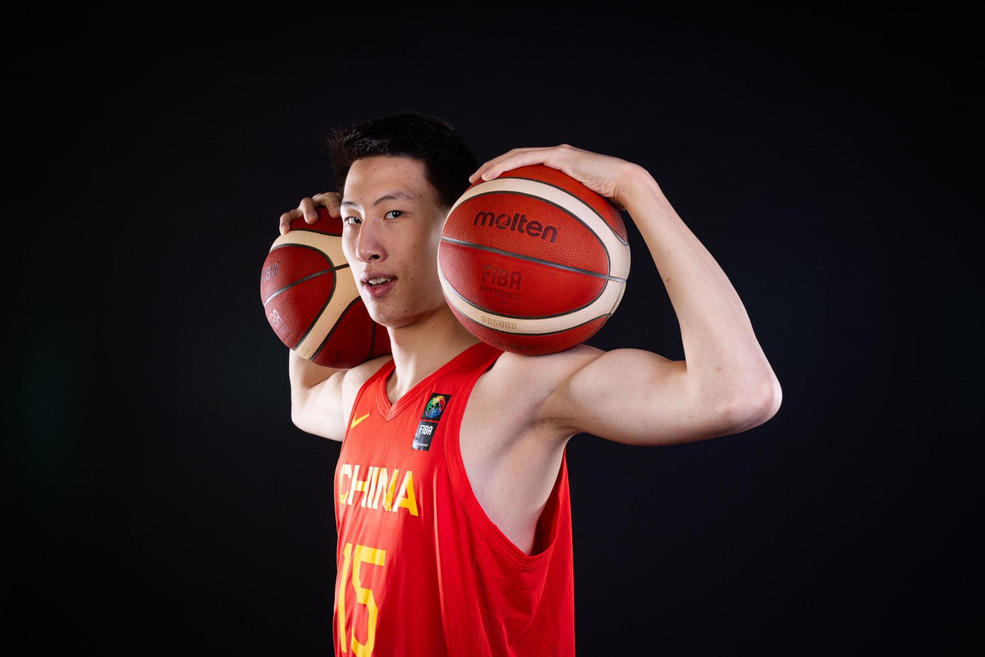 Sinan Huan: Playing with pride for China and twin brother - FIBA U17 ...