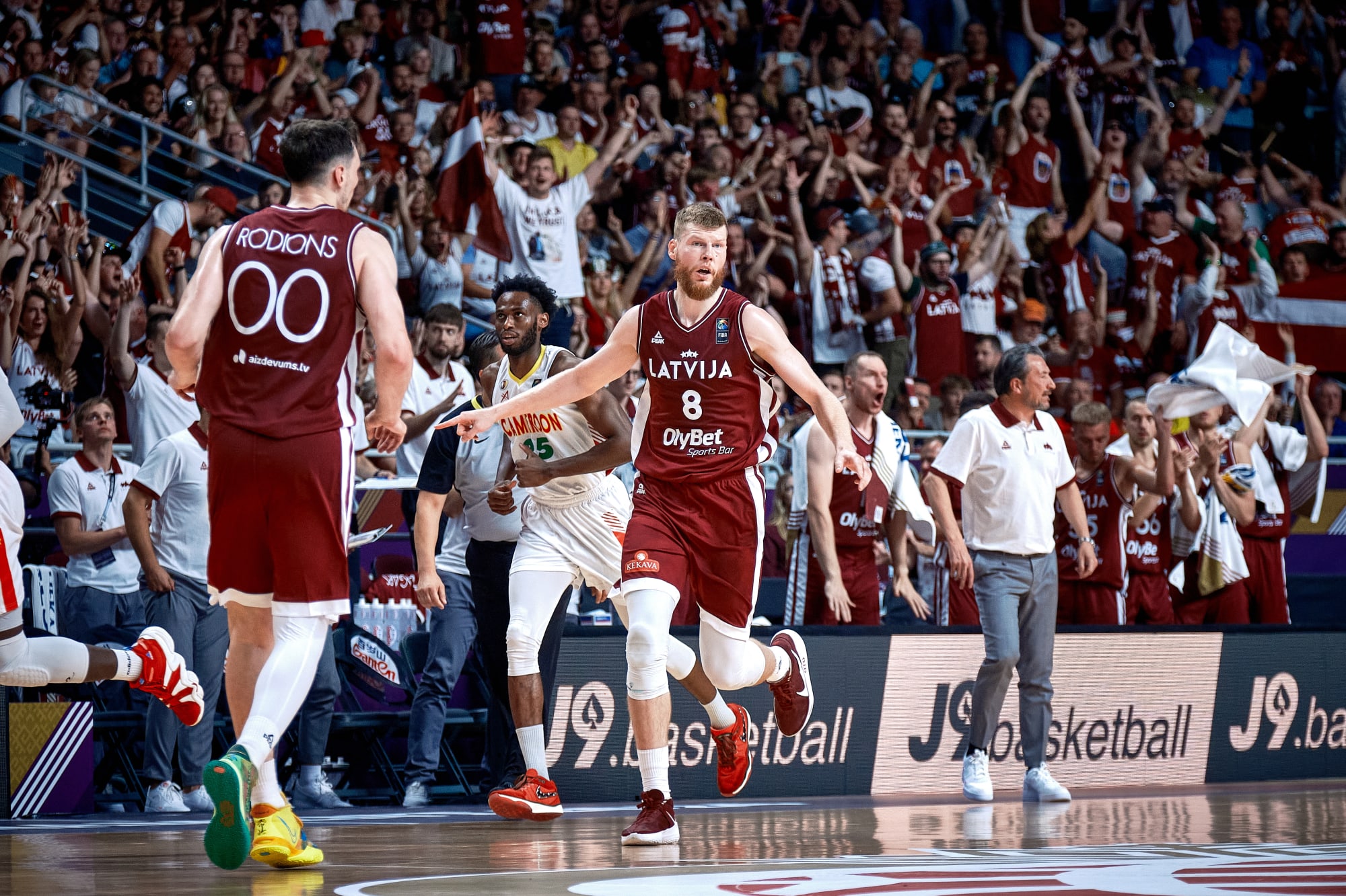 Home love as sell out crowd sees Latvia leap to the Final - FIBA ...