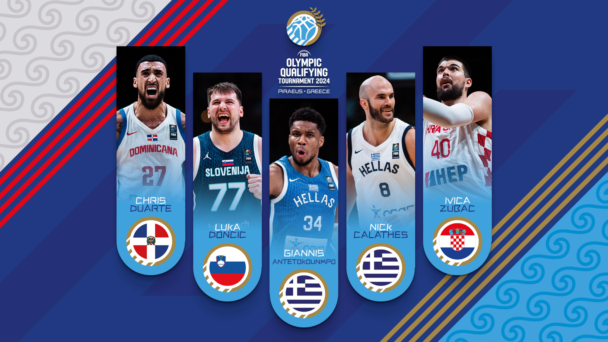 Antetokounmpo, Calathes, Doncic, Duarte and Zubac make All-Star Five at ...