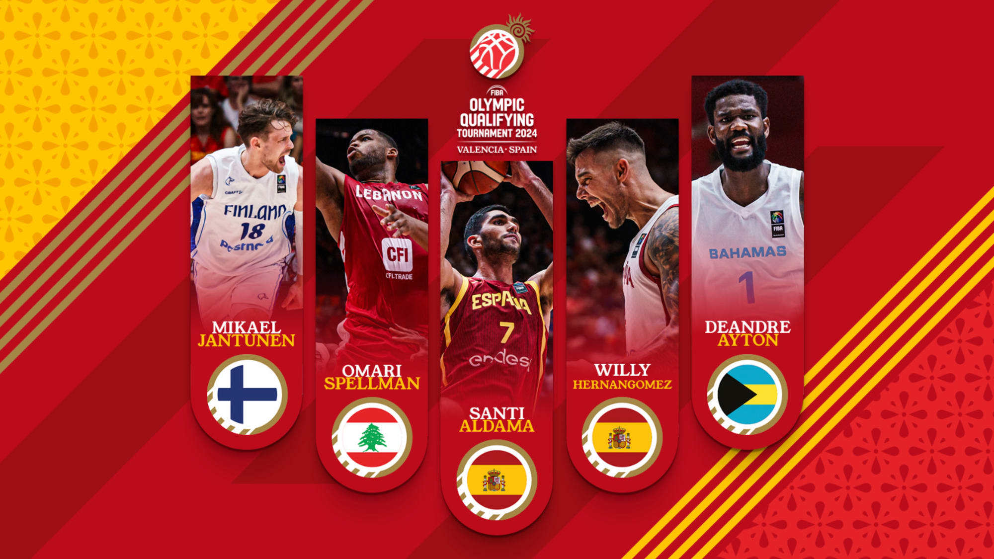 Aldama, Hernangomez, Ayton, Jantunen, Spellman in All-Star Five at 2024 ...