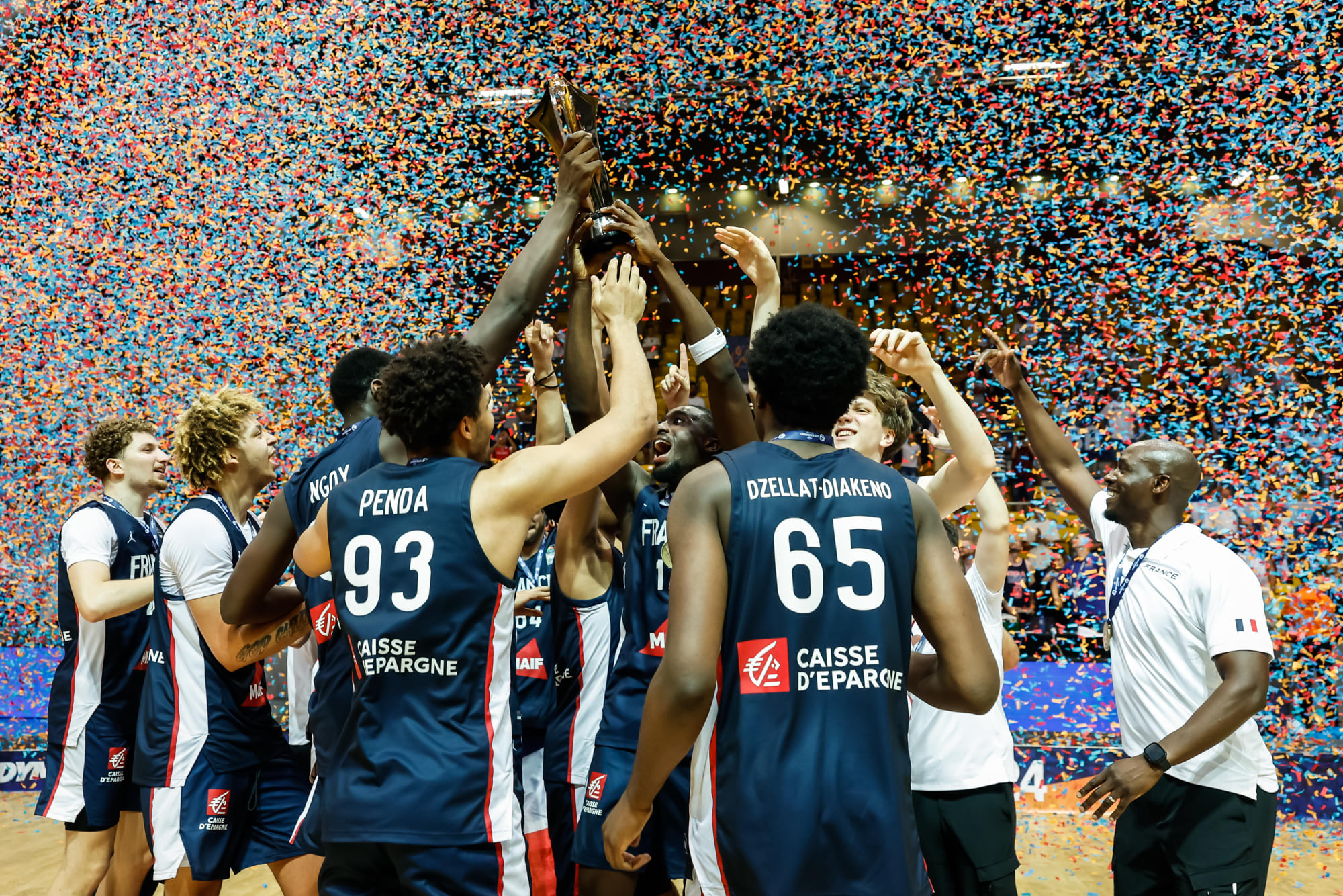 France fend off Slovenia to defend crown; Greece grab bronze - FIBA U20 ...