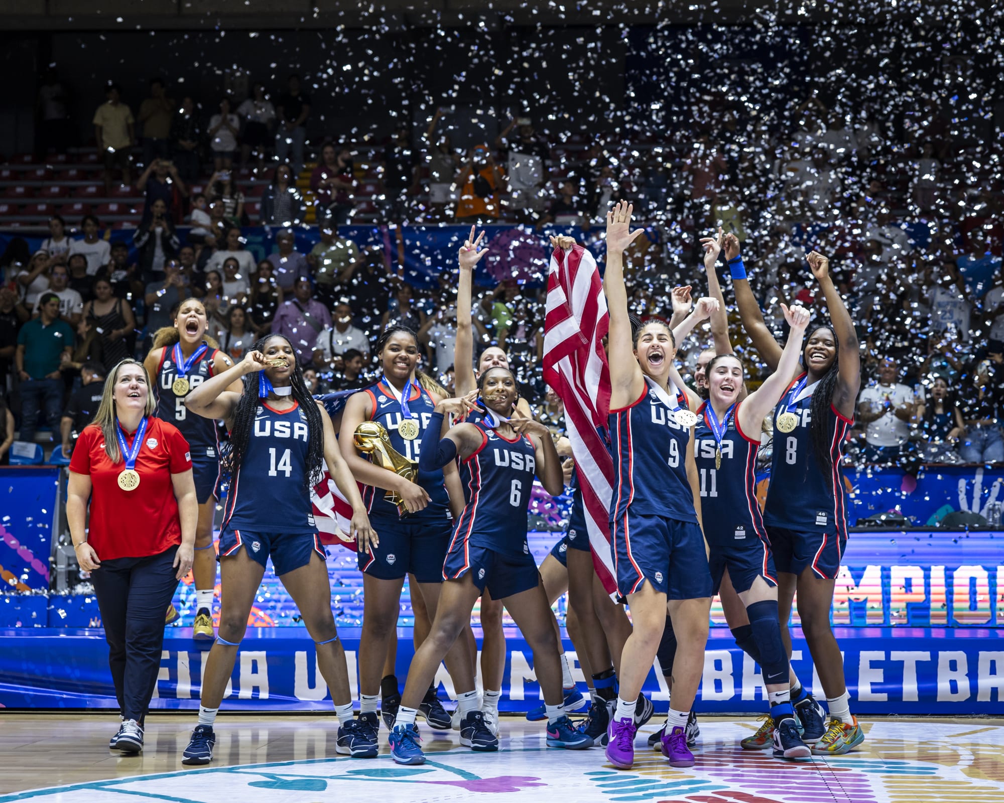 Unstoppable USA take down Canada to secure a new World title - FIBA U17 ...