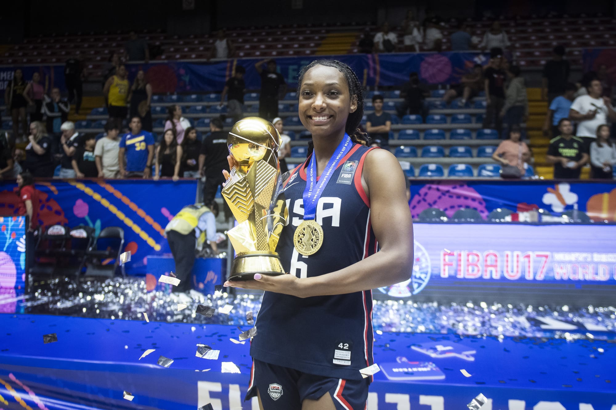 FIBA U17 Worlds winners headline USA roster for 2025 Nike Hoop Summit ...