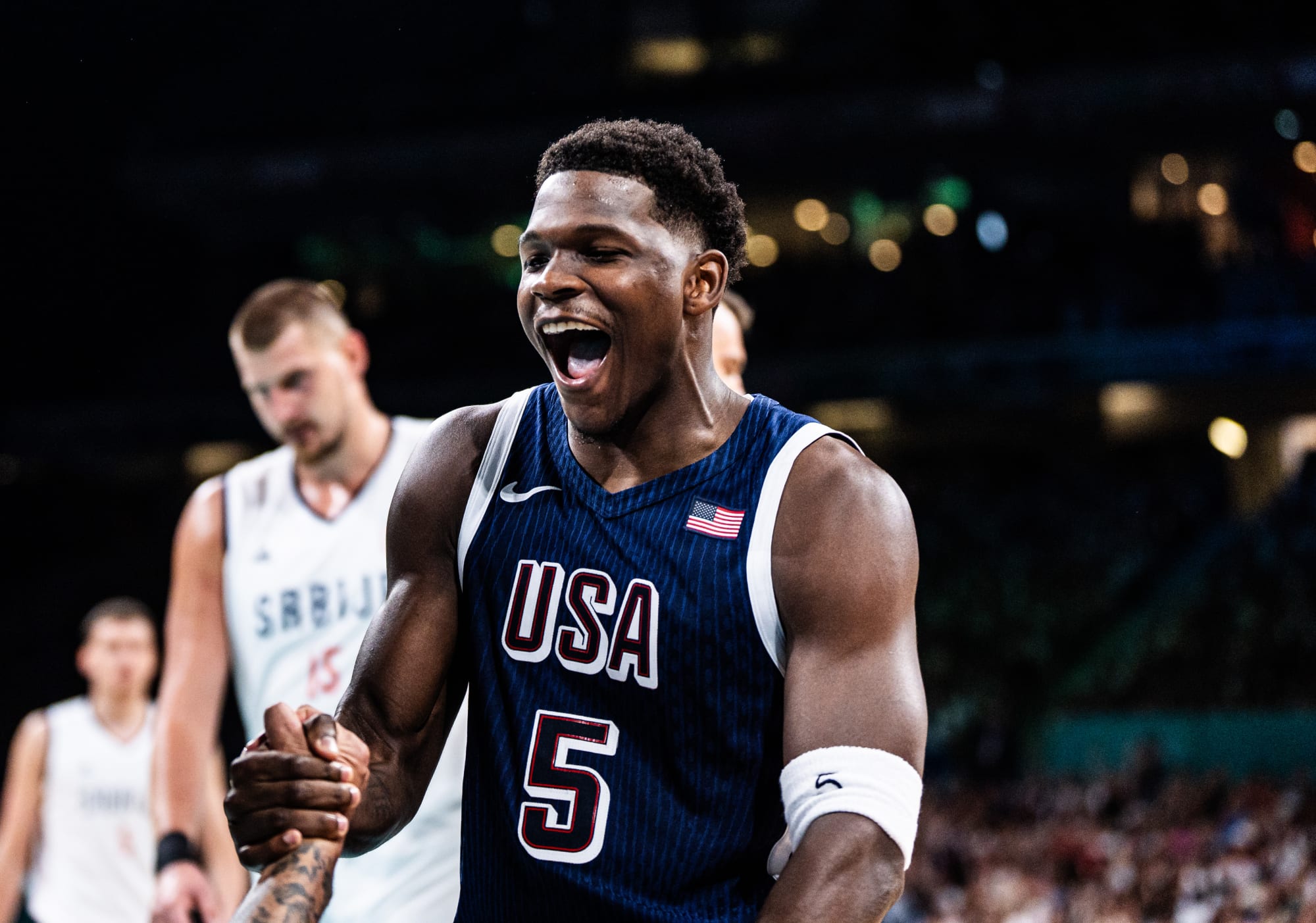 Anthony Edwards talks windmill dunks, table tennis, playing with KD ...