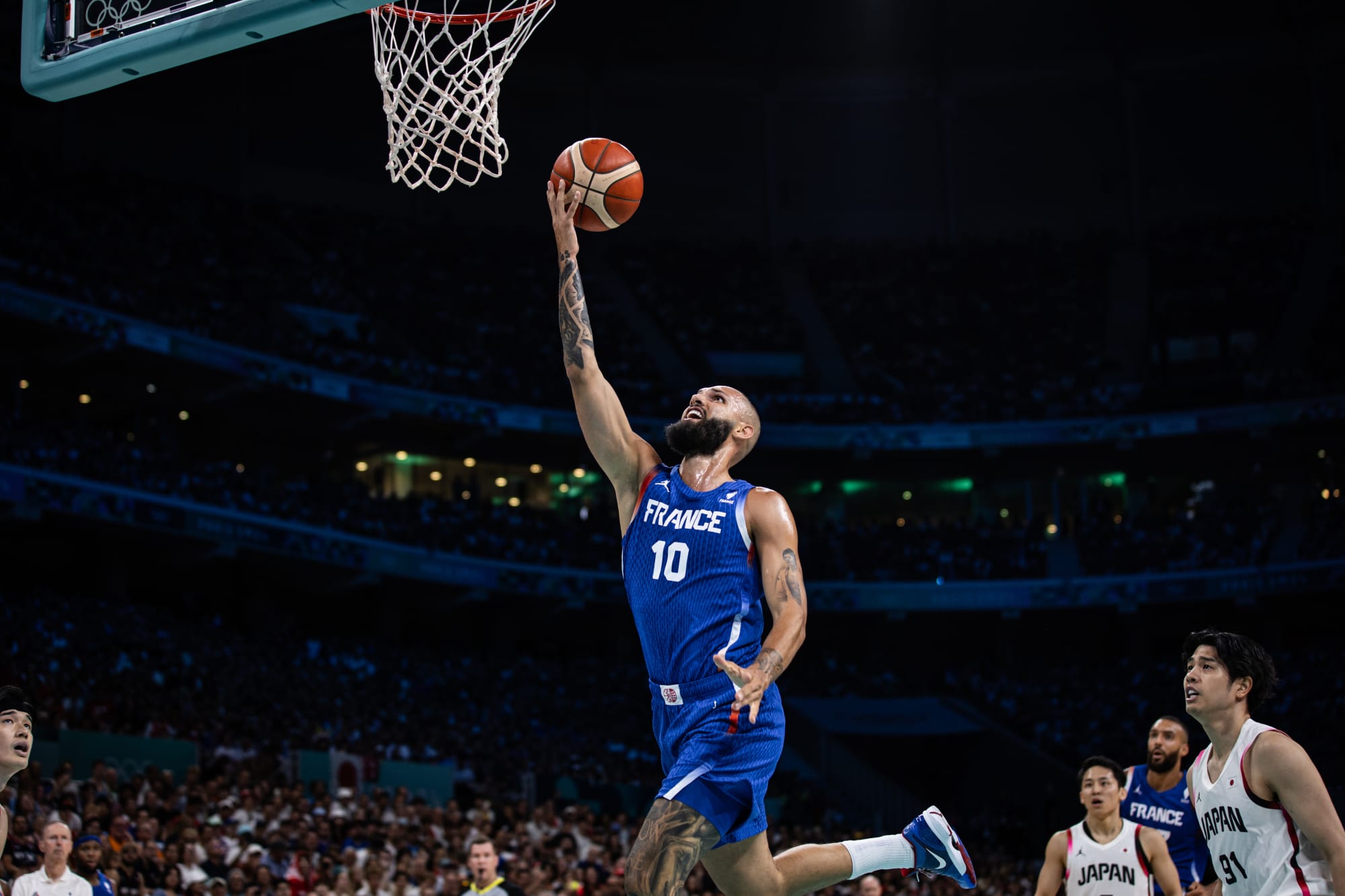 Fournier shakes off struggles for big game in France win - Men's ...