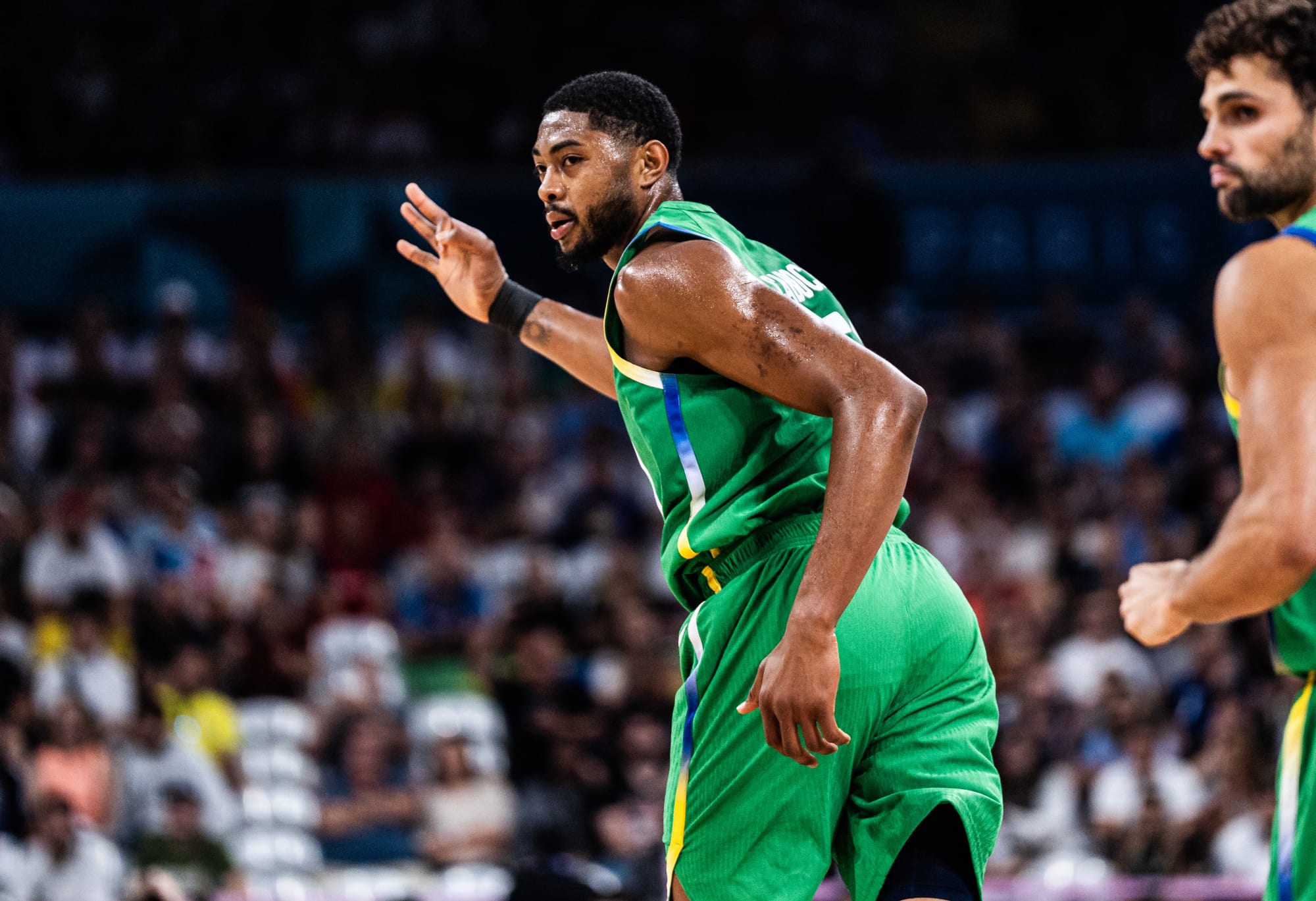On target! Brazil on fire from long range with 17 three-pointers - Men ...