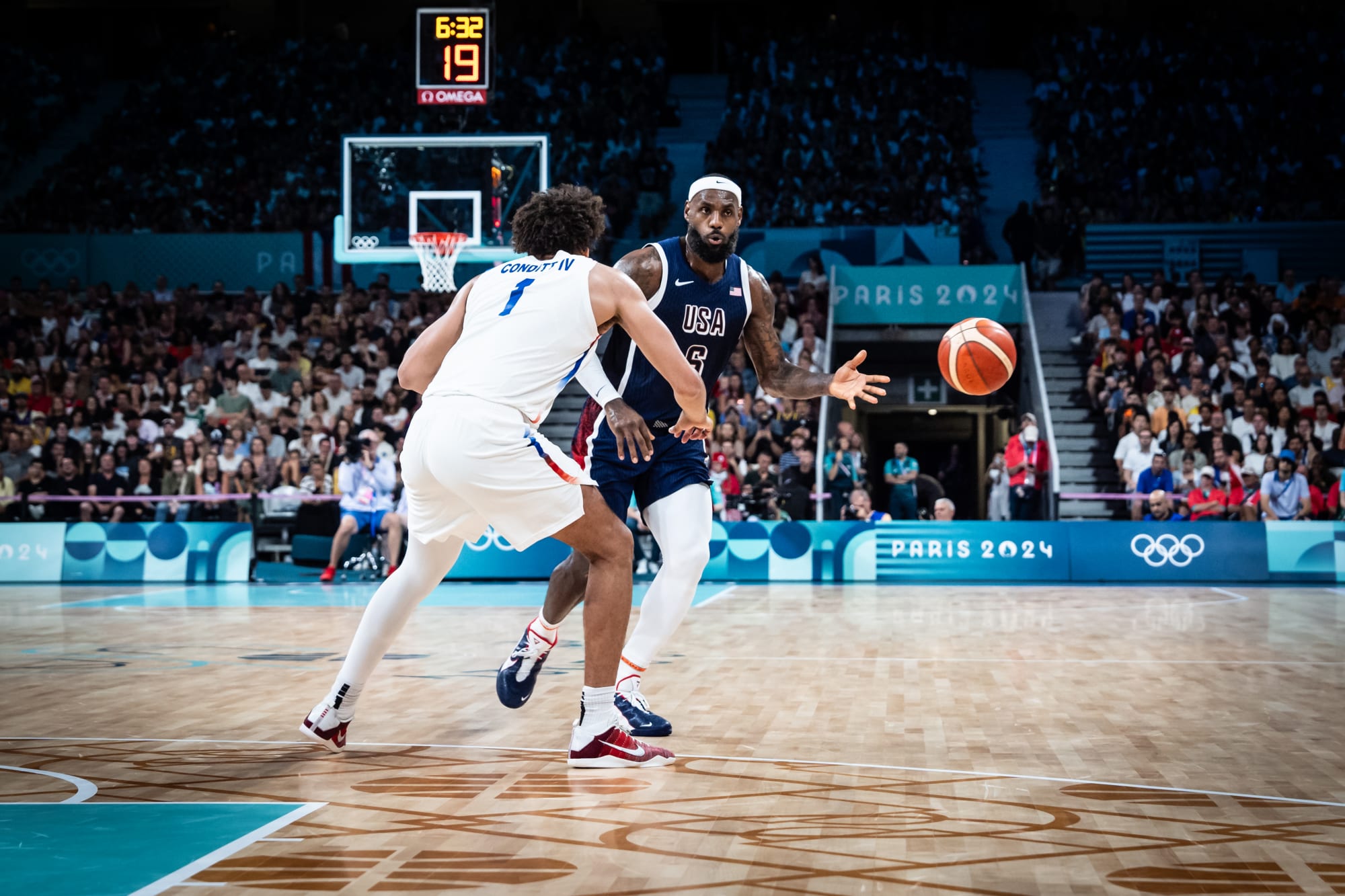 LeBron elite passing unlocks Puerto Rico puzzle - Men's Olympic ...