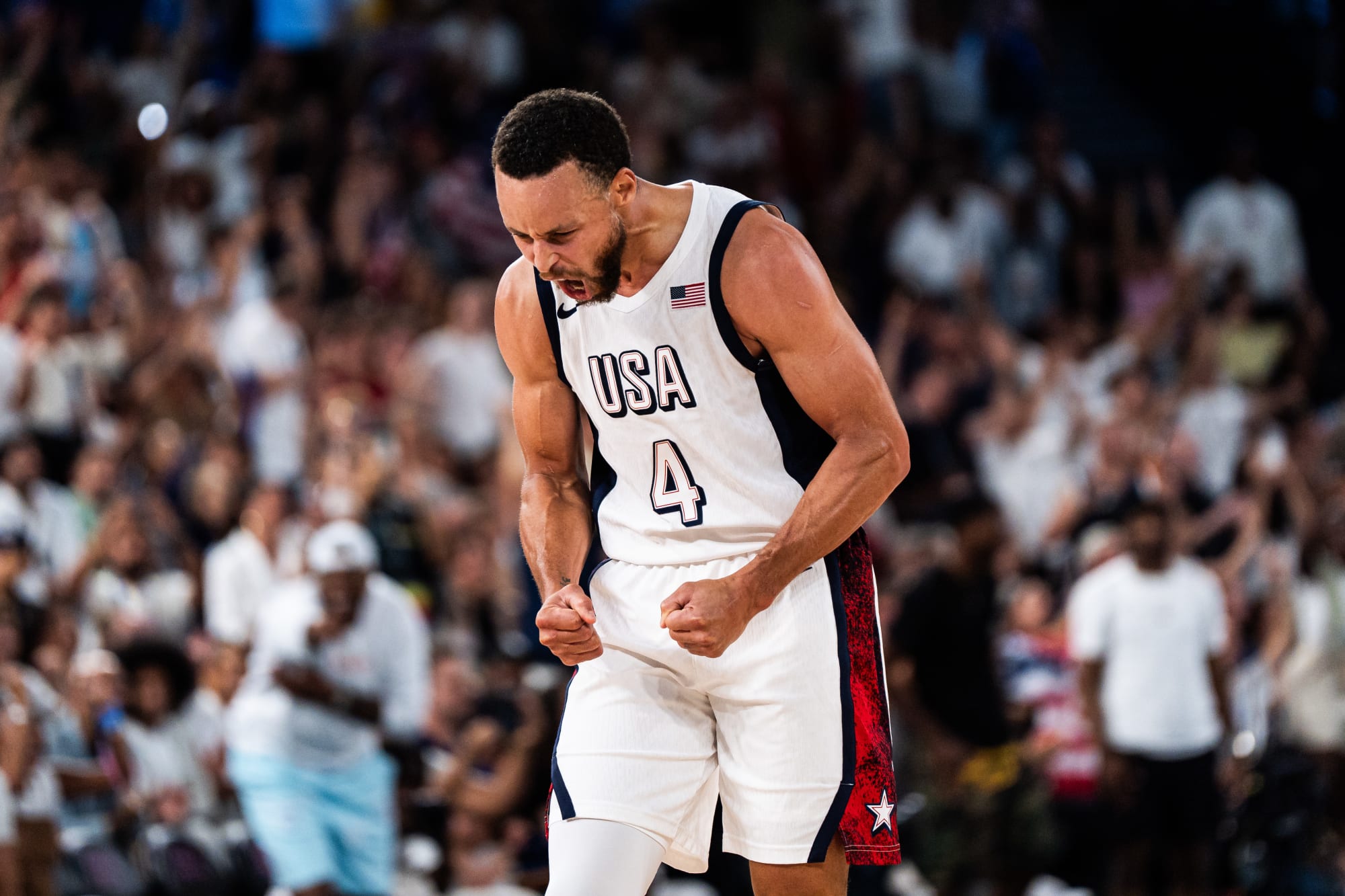 And finally, Steph erupted: 36 points and 9 threes - Men's Olympic ...