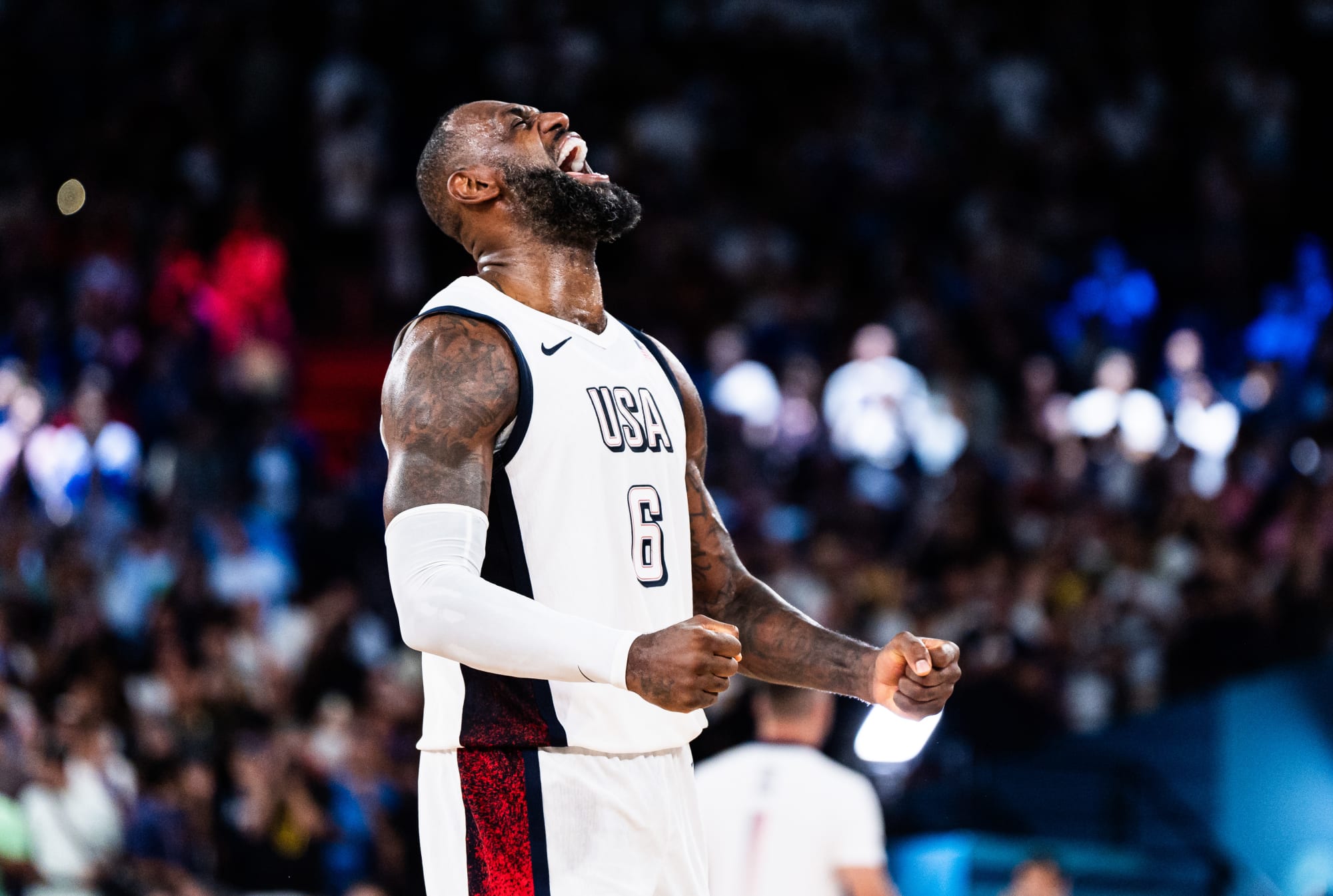 New King: LeBron first player with two Olympic triple-doubles - Men's ...