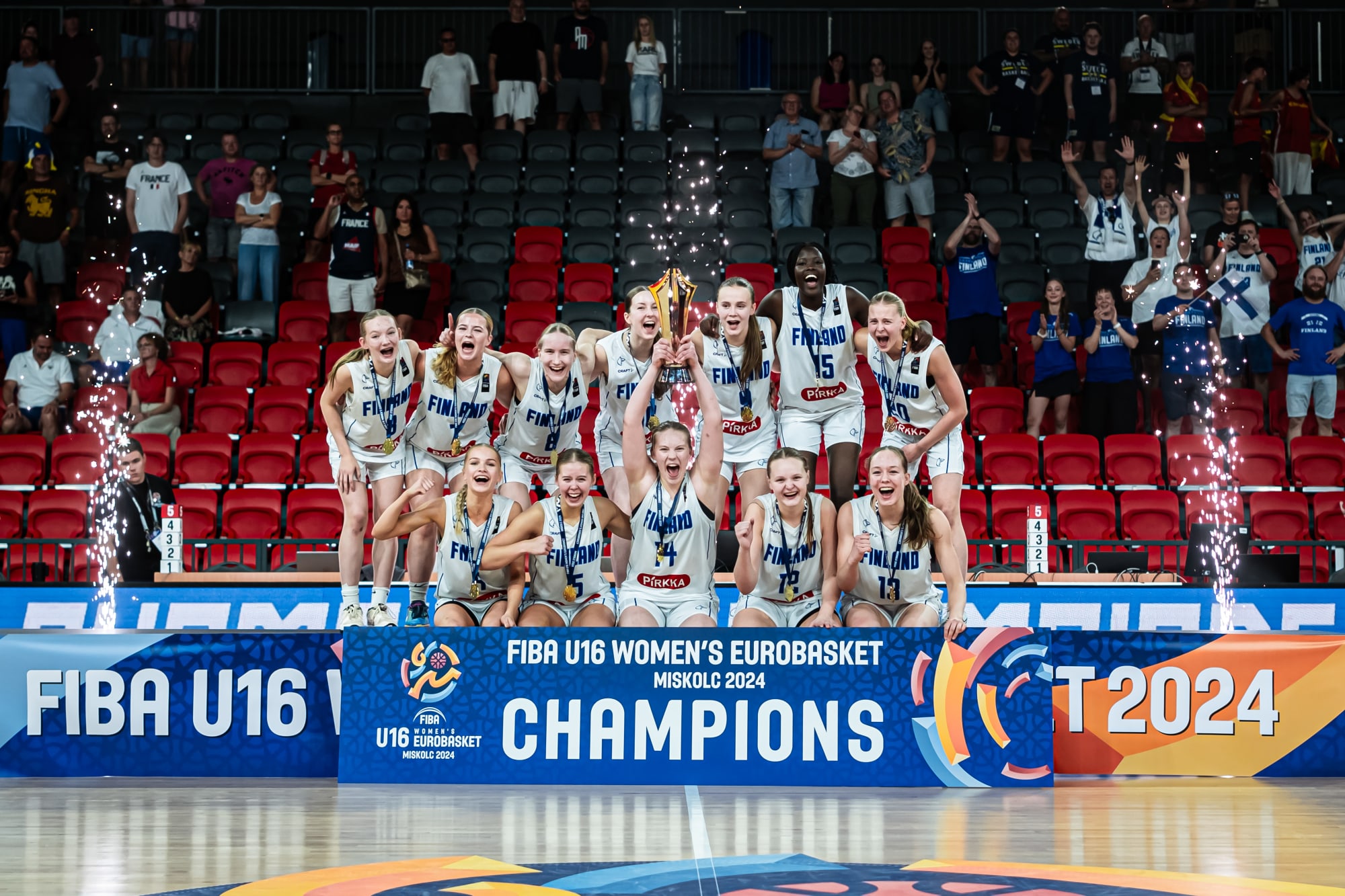 Historic: Finland capture first-ever FIBA U16 Women's EuroBasket title ...