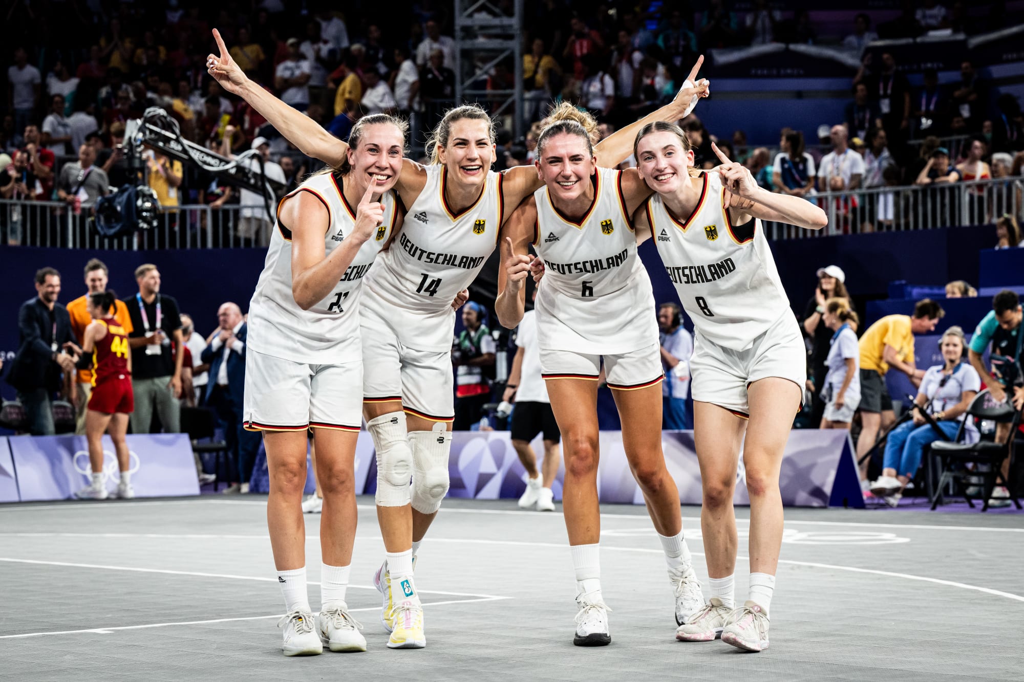 Germany women's 3x3 Olympic gold medalists honored with top national ...