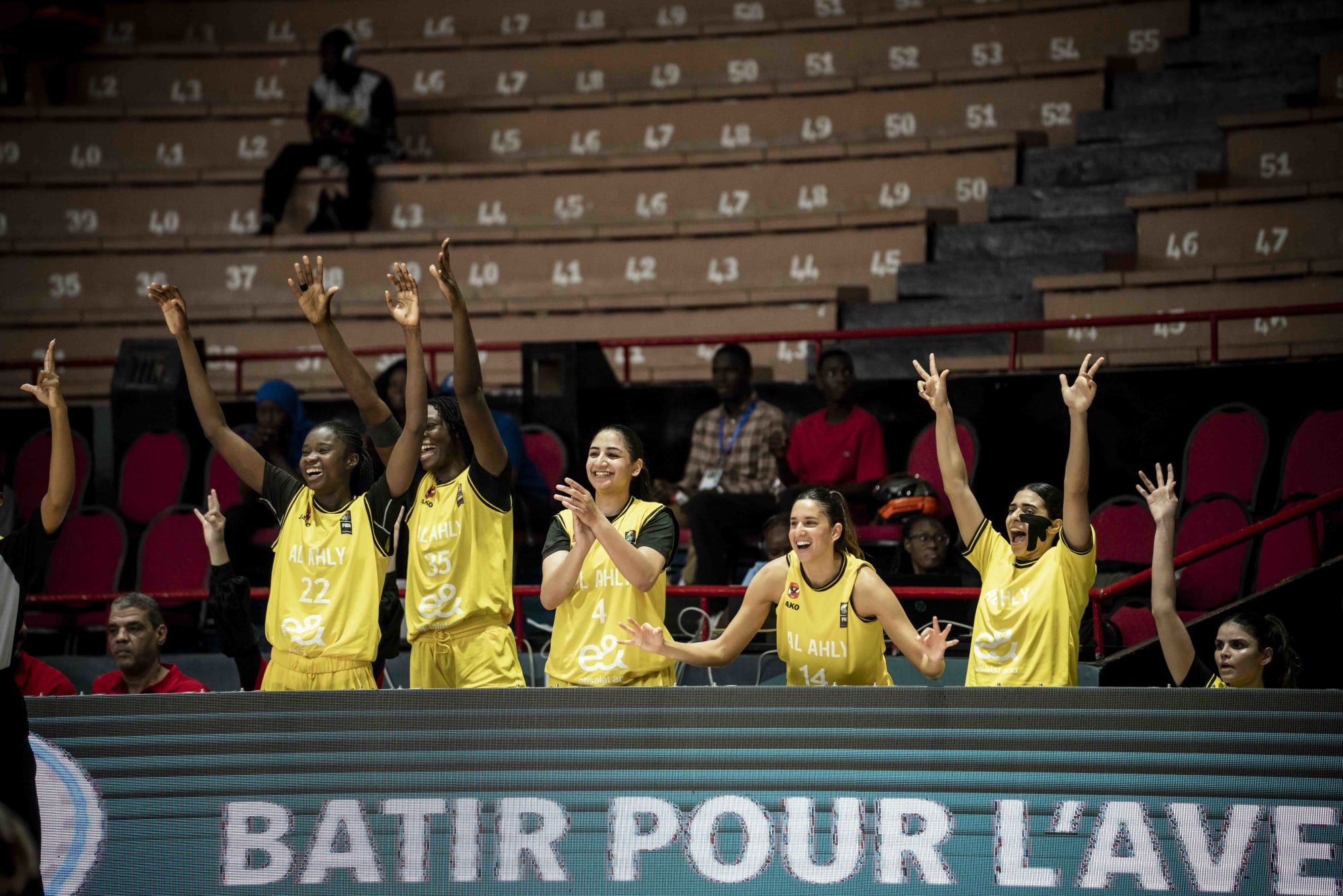 Al Ahly SC obliterate CNSS in one-sided show - Women's Basketball ...