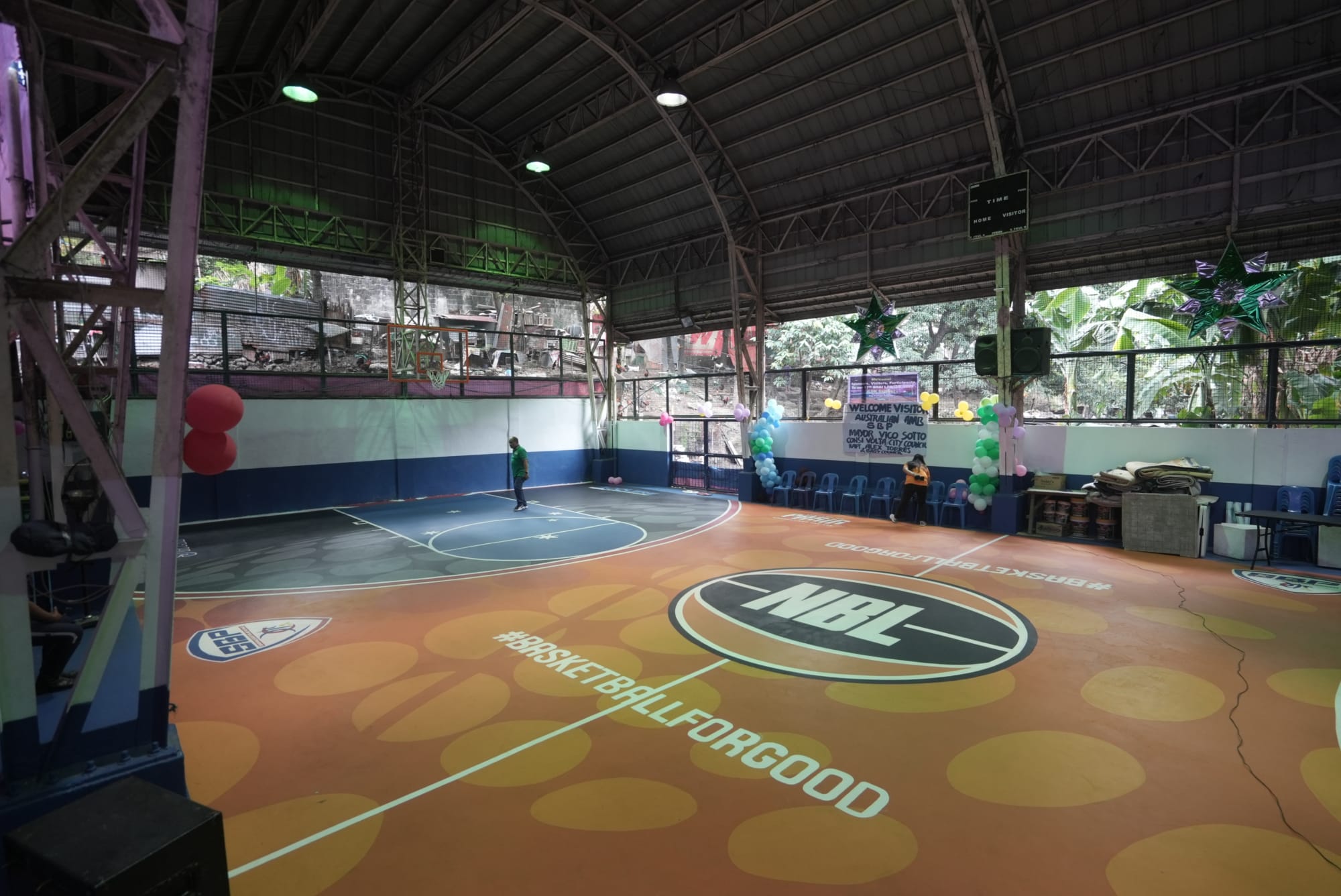 From Auction to Action: Refurbished court inaugurated in Philippines ...