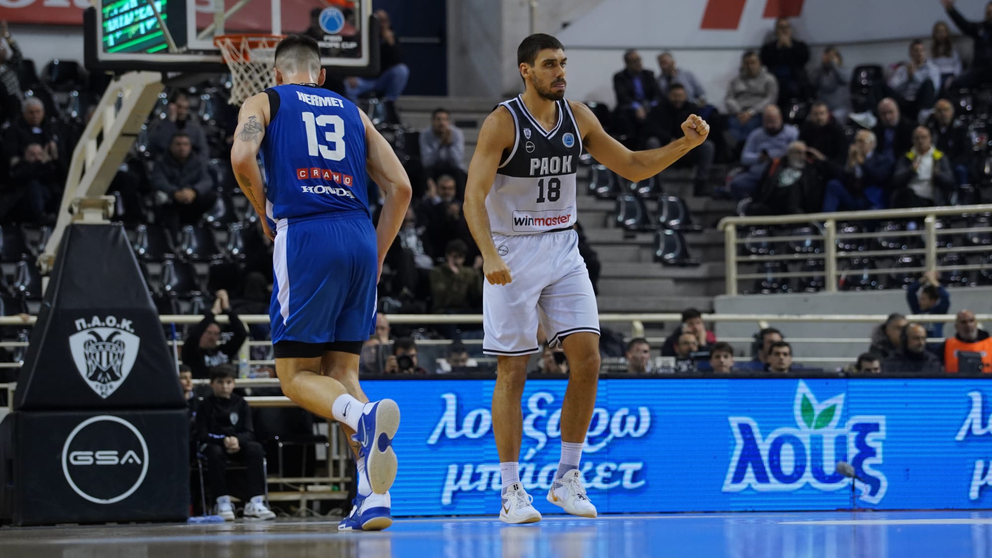 PAOK hold off comeback to lead quartet through - FIBA Europe Cup 2024 ...