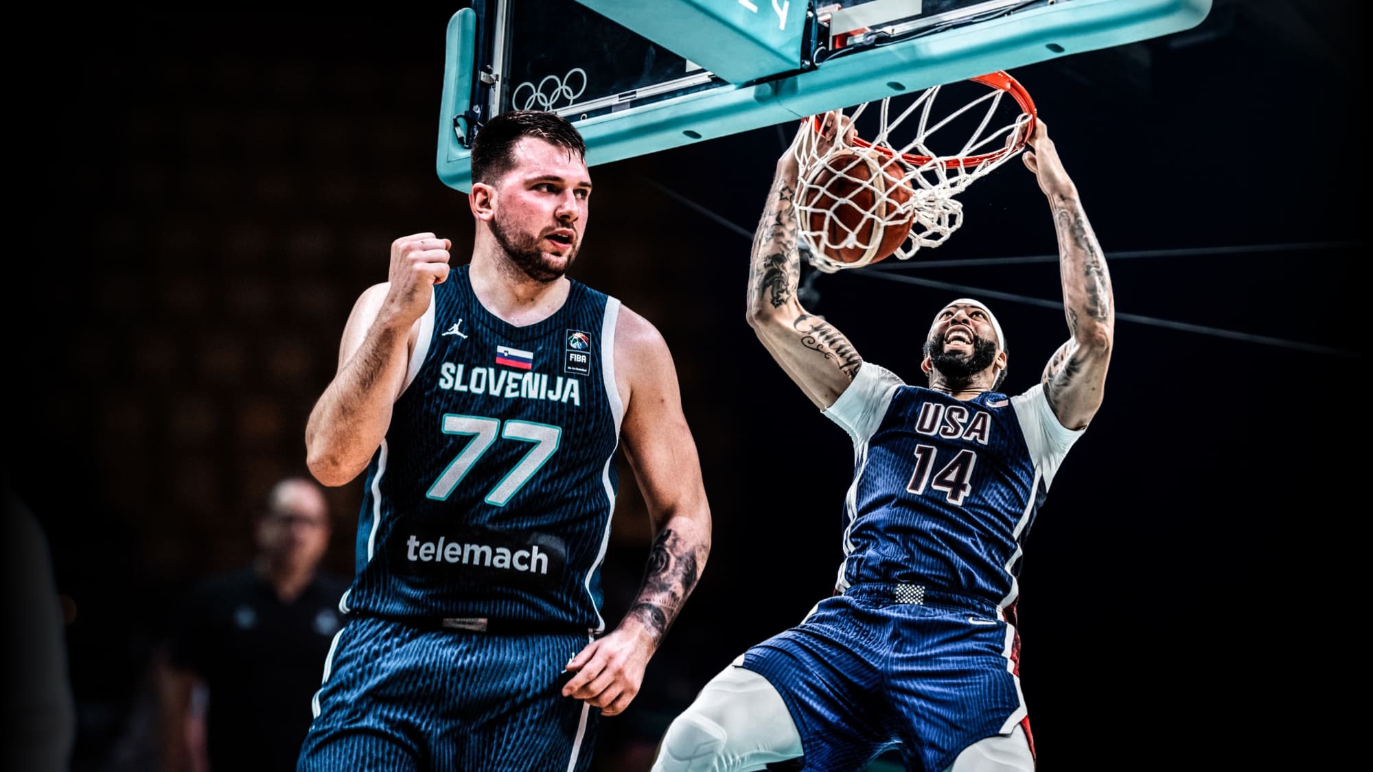 Who's the best in FIBA Ball? Luka or AD? | FIBA Basketball