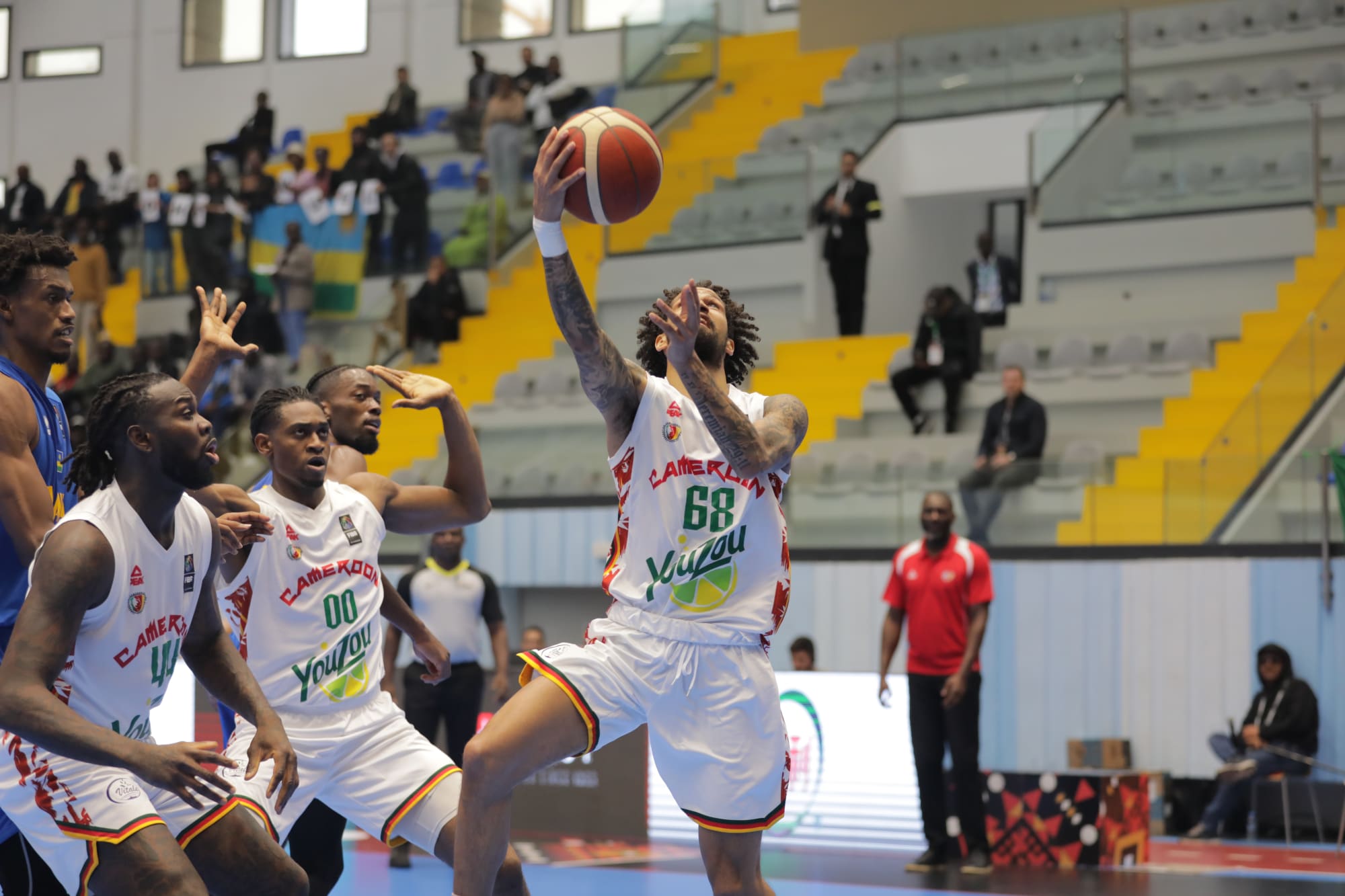 Cameroon break Rwanda's hearts in hard-fought clash - FIBA AfroBasket ...