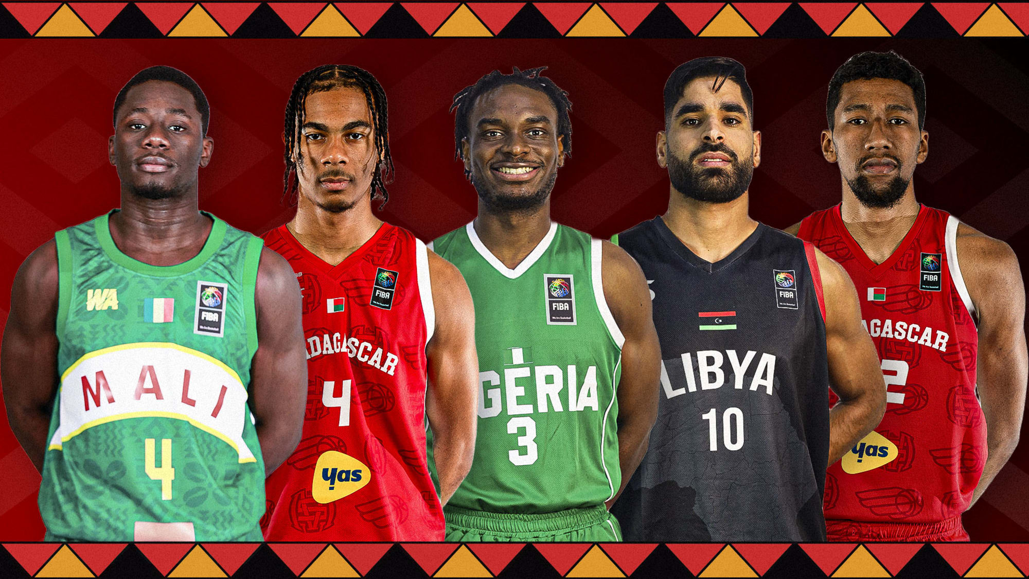 Meet the stars of 22 February at 2025 AfroBasket Qualifiers W3 - FIBA ...