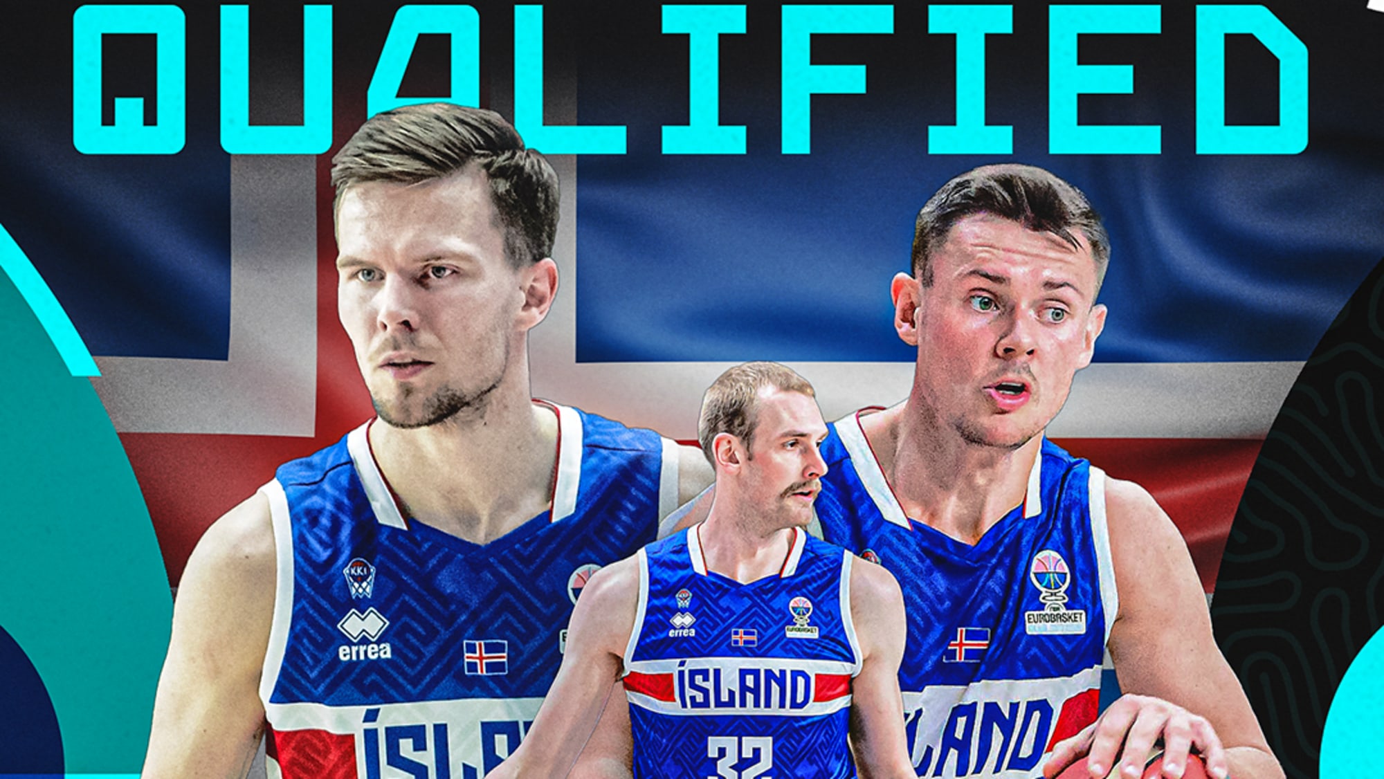 Smallest nation at EuroBasket: Iceland are back - FIBA EuroBasket 2025 ...