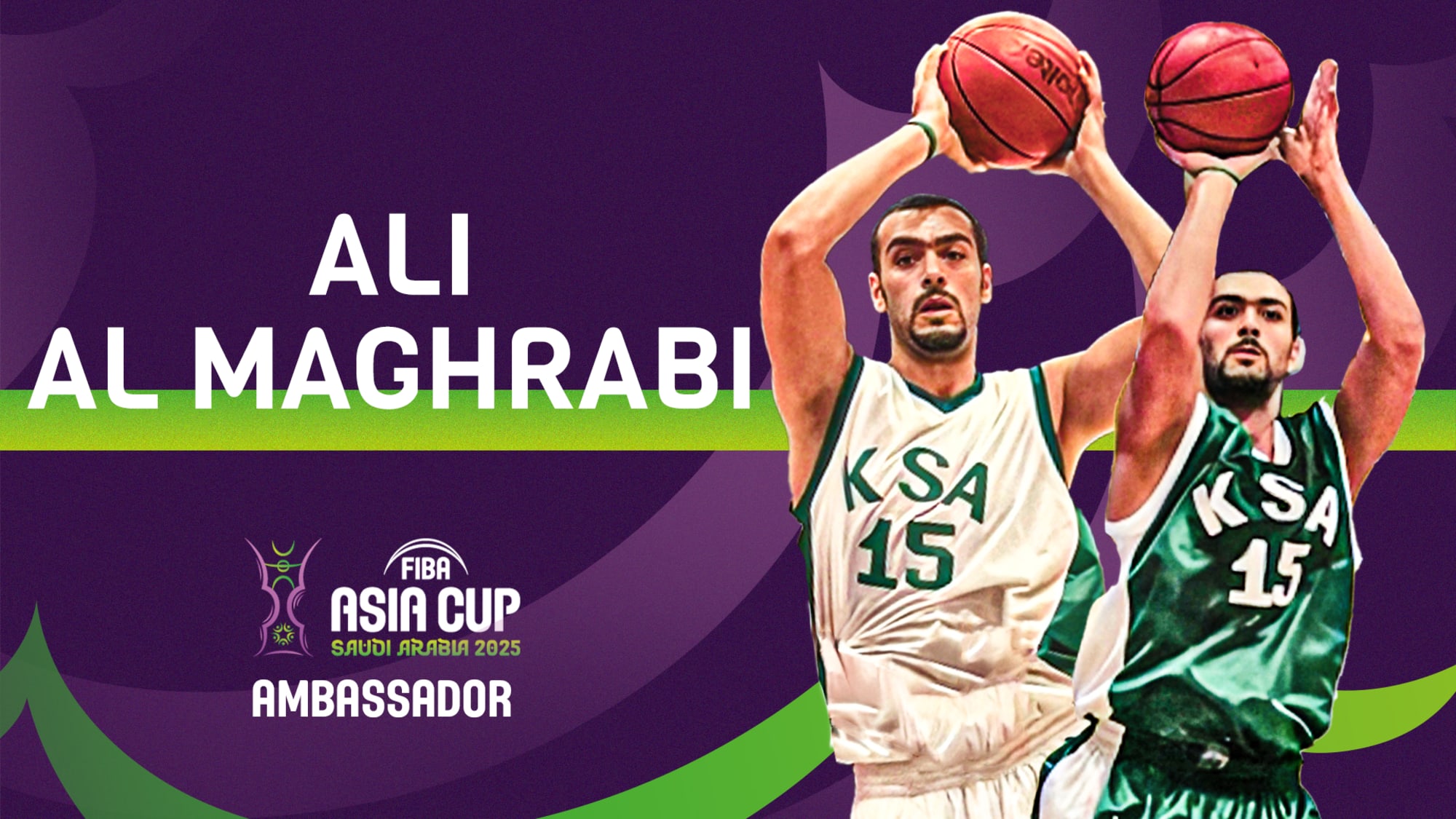 Meet FIBA Asia Cup 2025 Ambassador: Ali Al Maghrabi - FIBA Asia Cup ...
