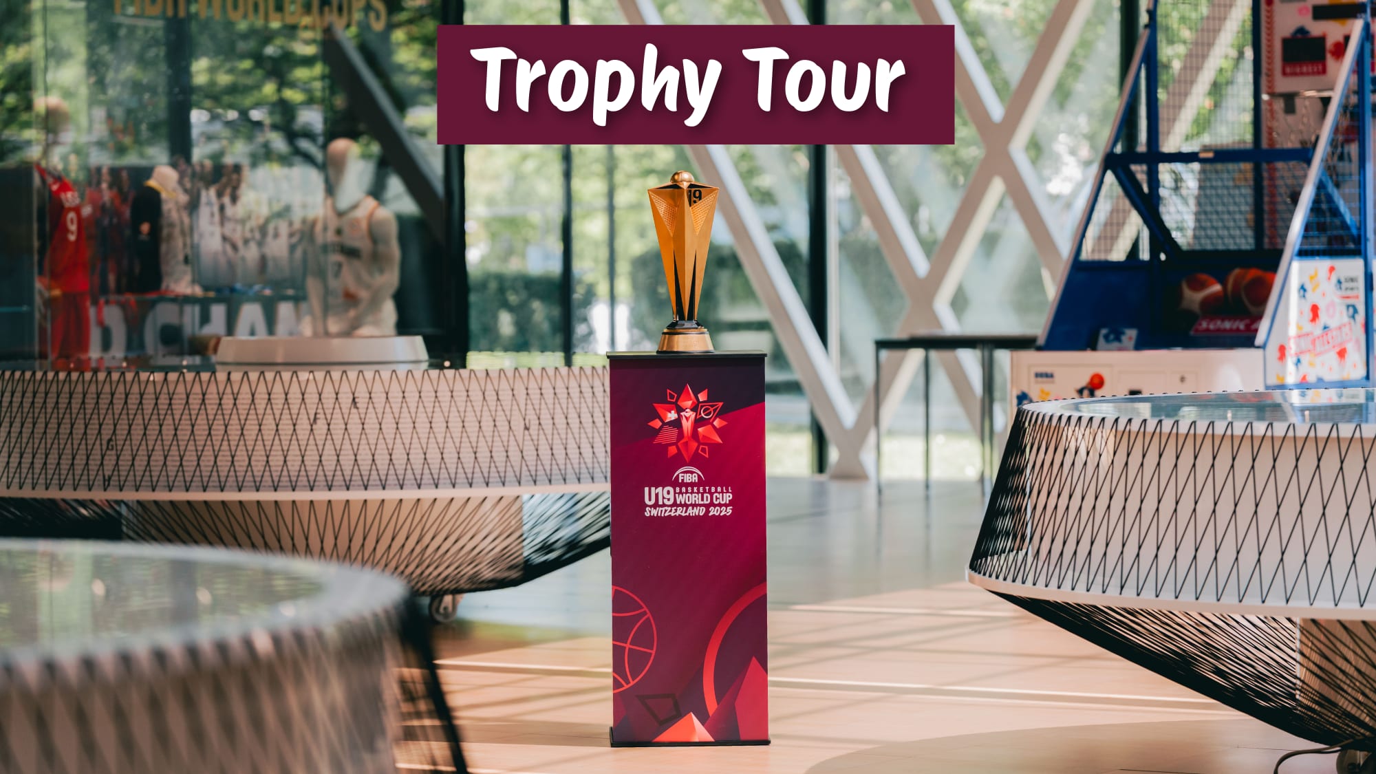 U19 World Cup 2025 trophy tour begins today at FIBA headquarters | FIBA ...