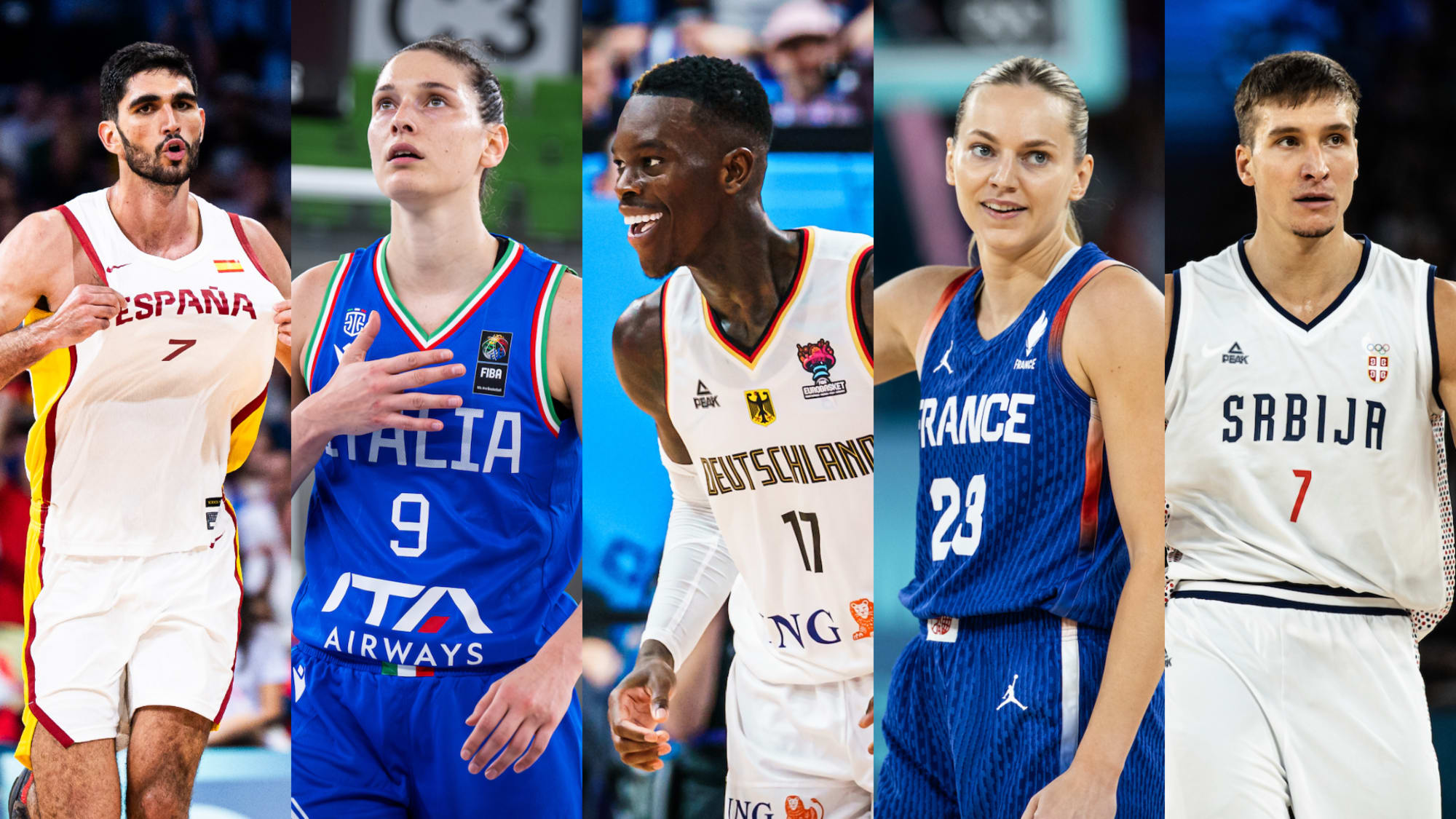 Which nations are in the hunt for double EuroBasket glory in 2025 ...