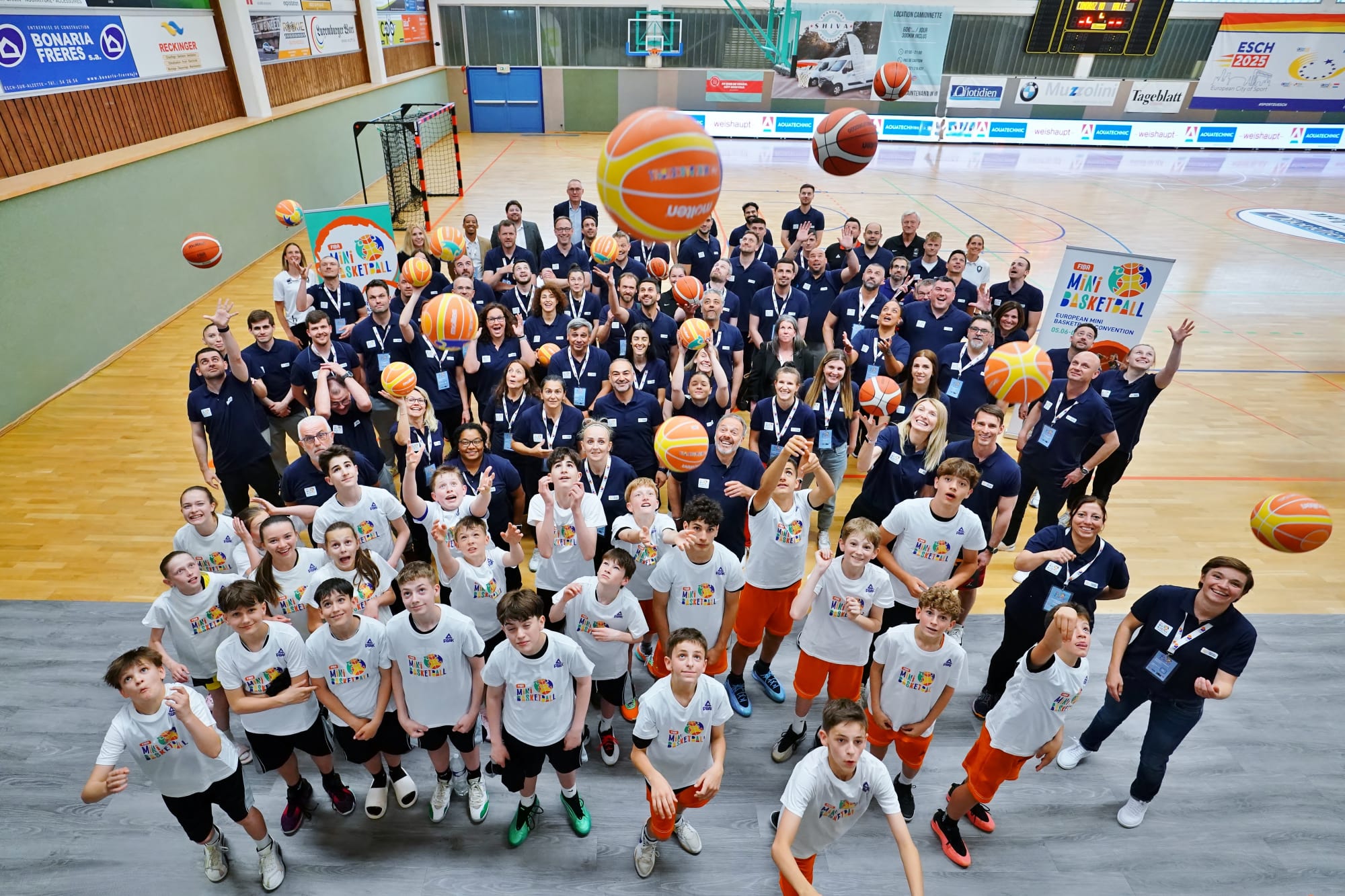 European Mini Basketball Convention reaches milestone as Luxembourg ...