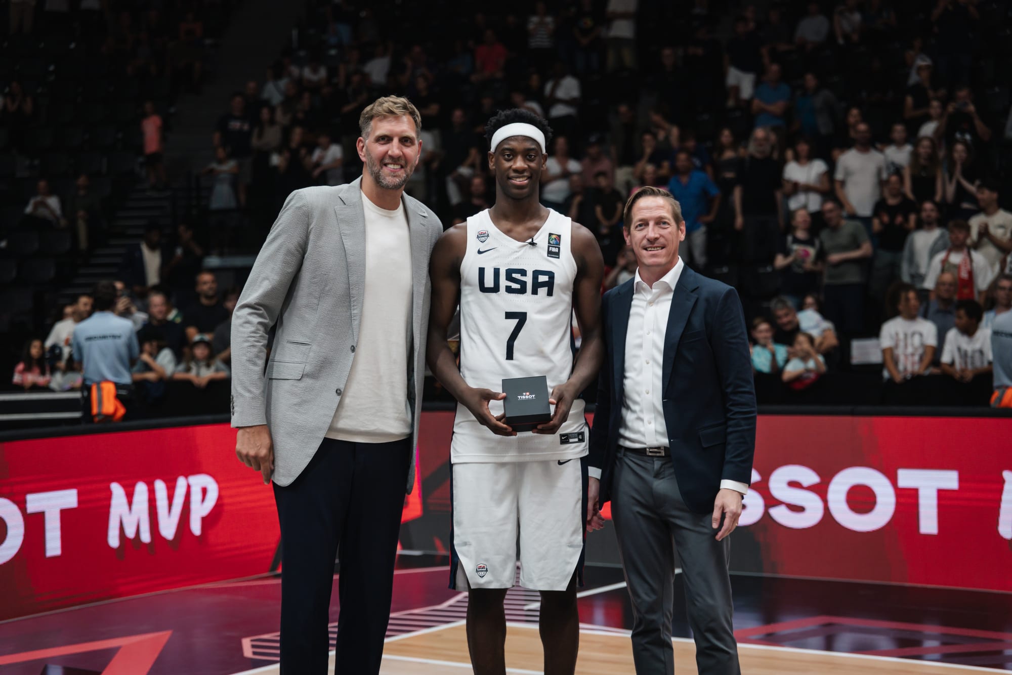 USA's AJ Dybantsa named TISSOT Most Valuable Player - FIBA U19 ...