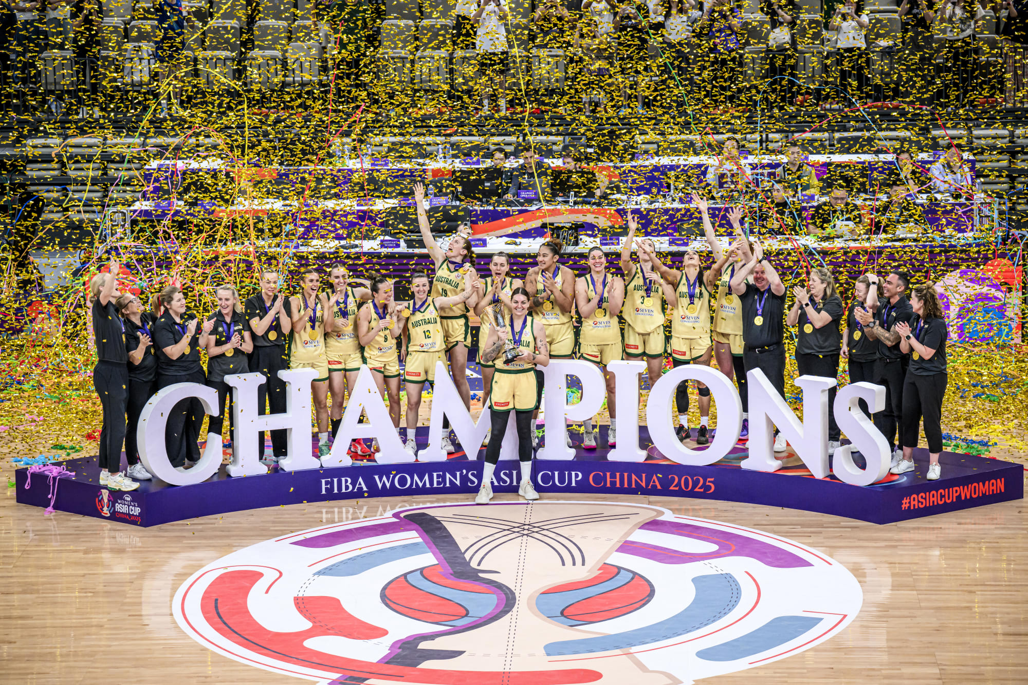 Australia claim first FIBA Women's Asia Cup title - FIBA Women's Asia ...