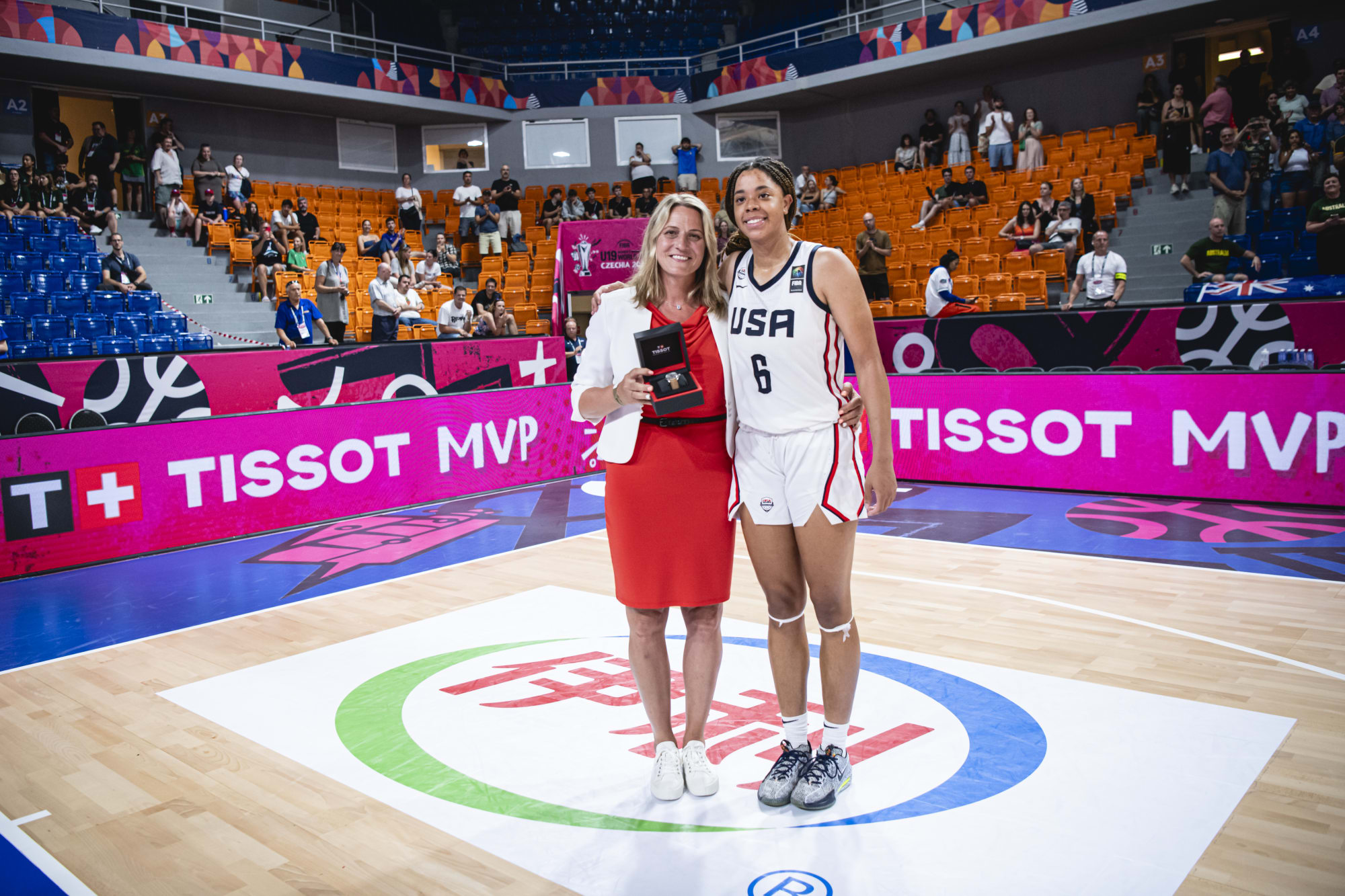 USA standout Saniyah Hall crowned TISSOT Most Valuable Player - FIBA ...