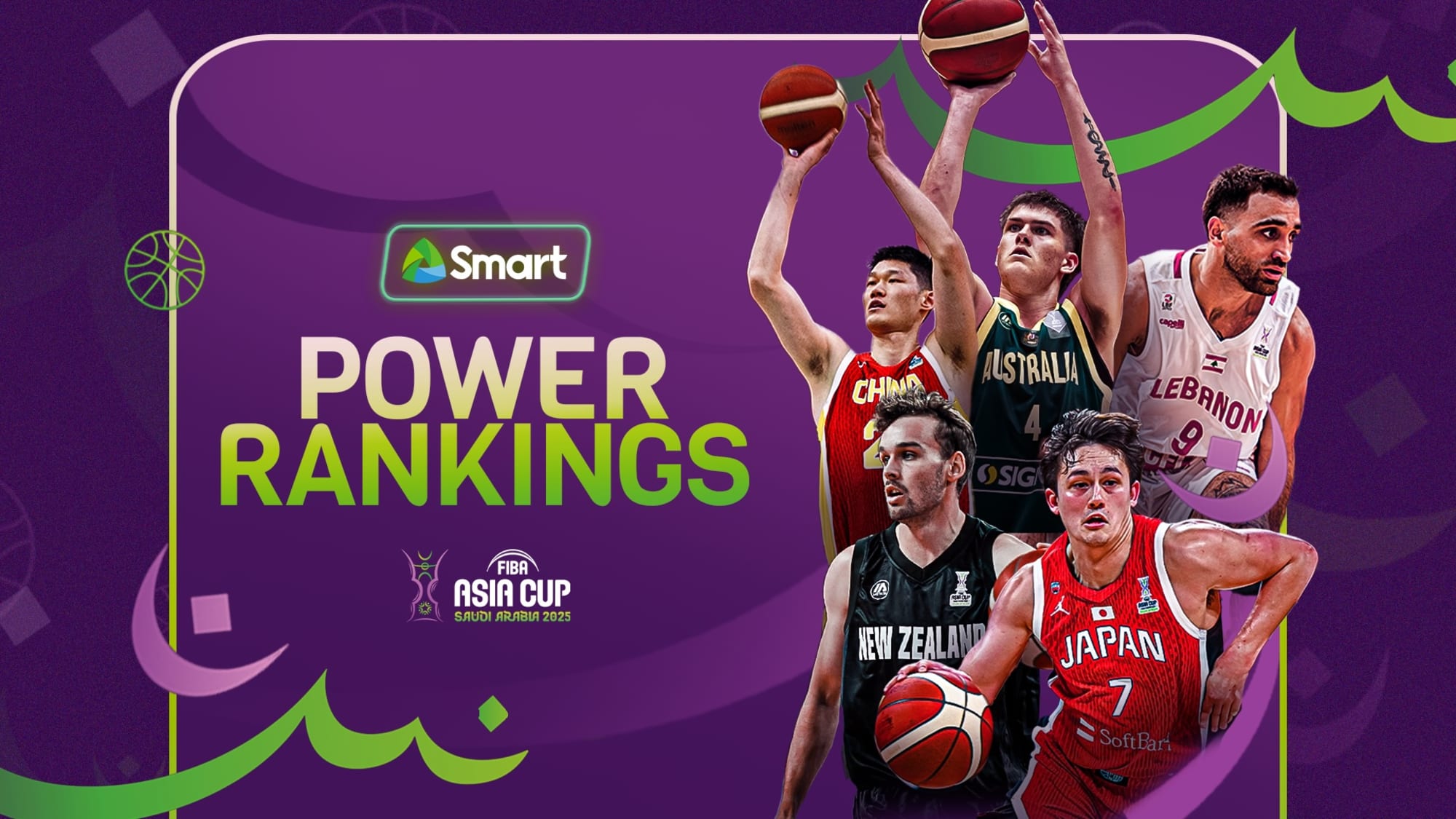 FIBA Asia Cup 2025 Smart Power Rankings: Volume 1 - FIBA Asia Cup ...