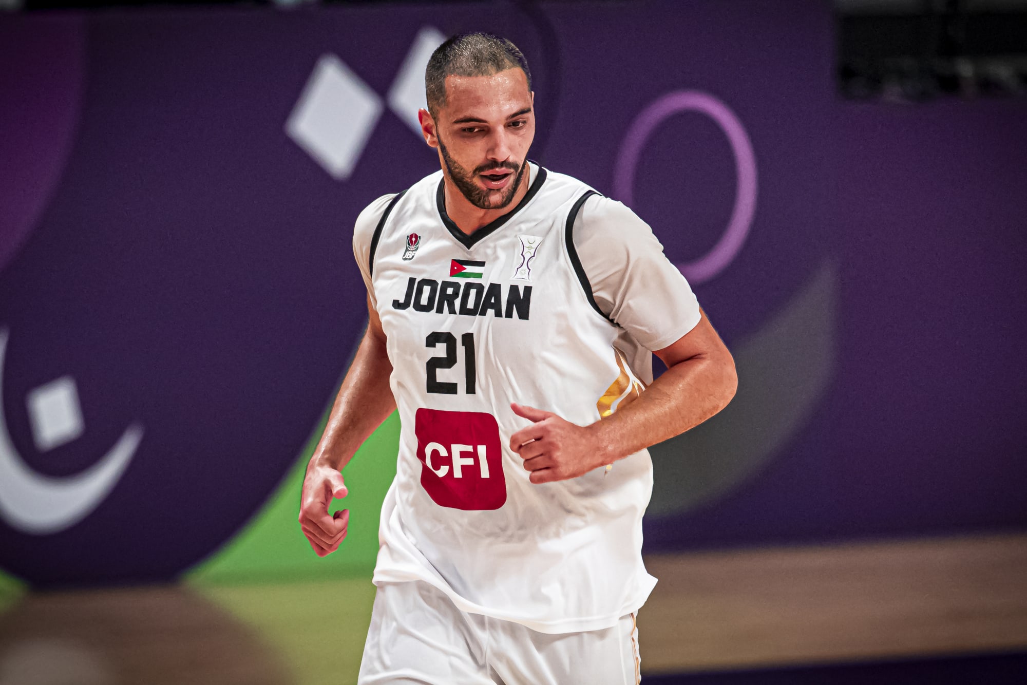 Hashem Abbas the spark as Jordan survive brave India - FIBA Asia Cup ...